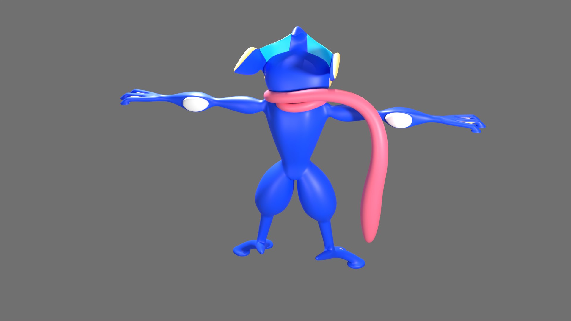 Greninja 3d Model 3D Model - TurboSquid 1754520
