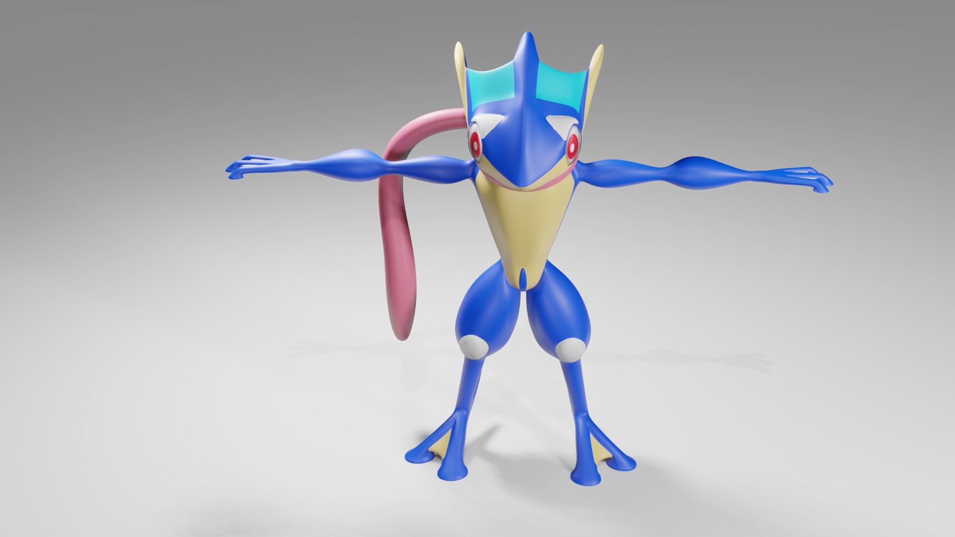 Greninja 3d model 3D model - TurboSquid 1754520