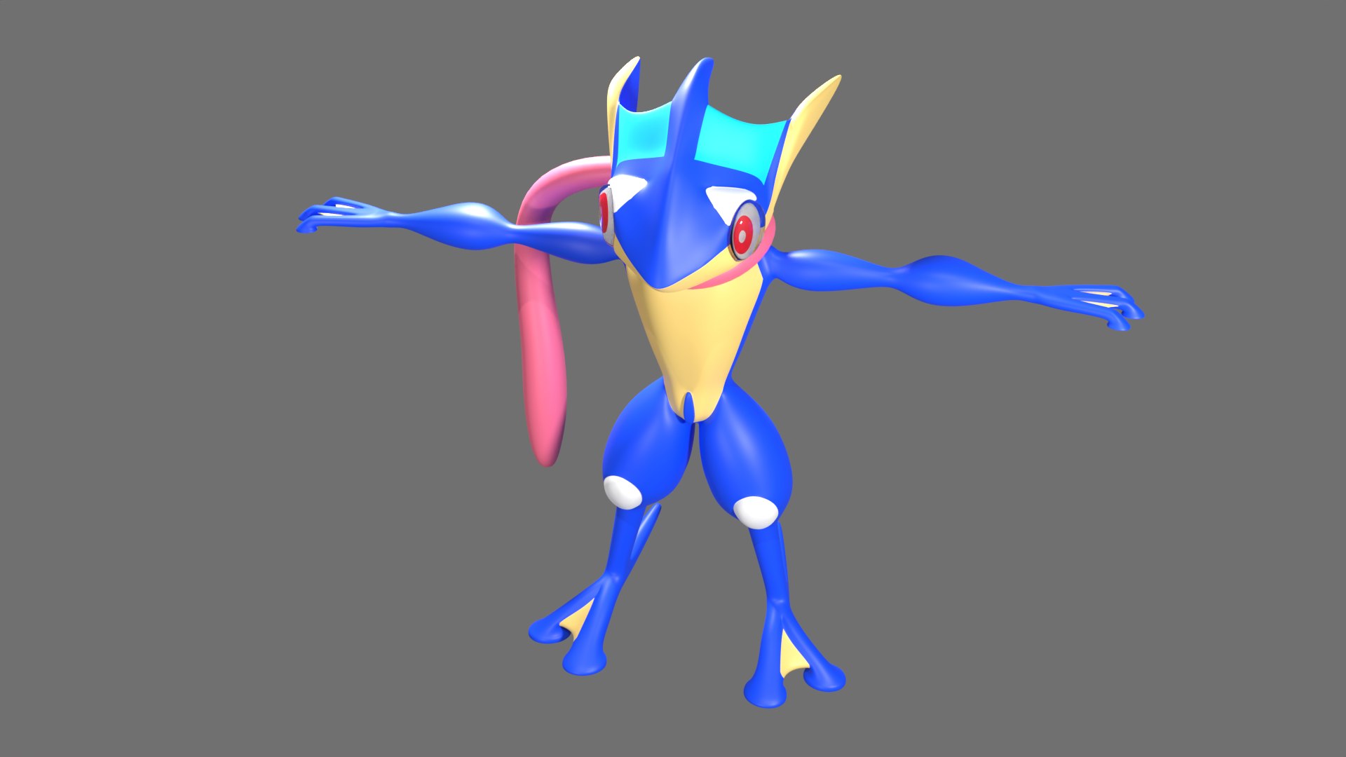 Greninja 3d Model 3D Model - TurboSquid 1754520