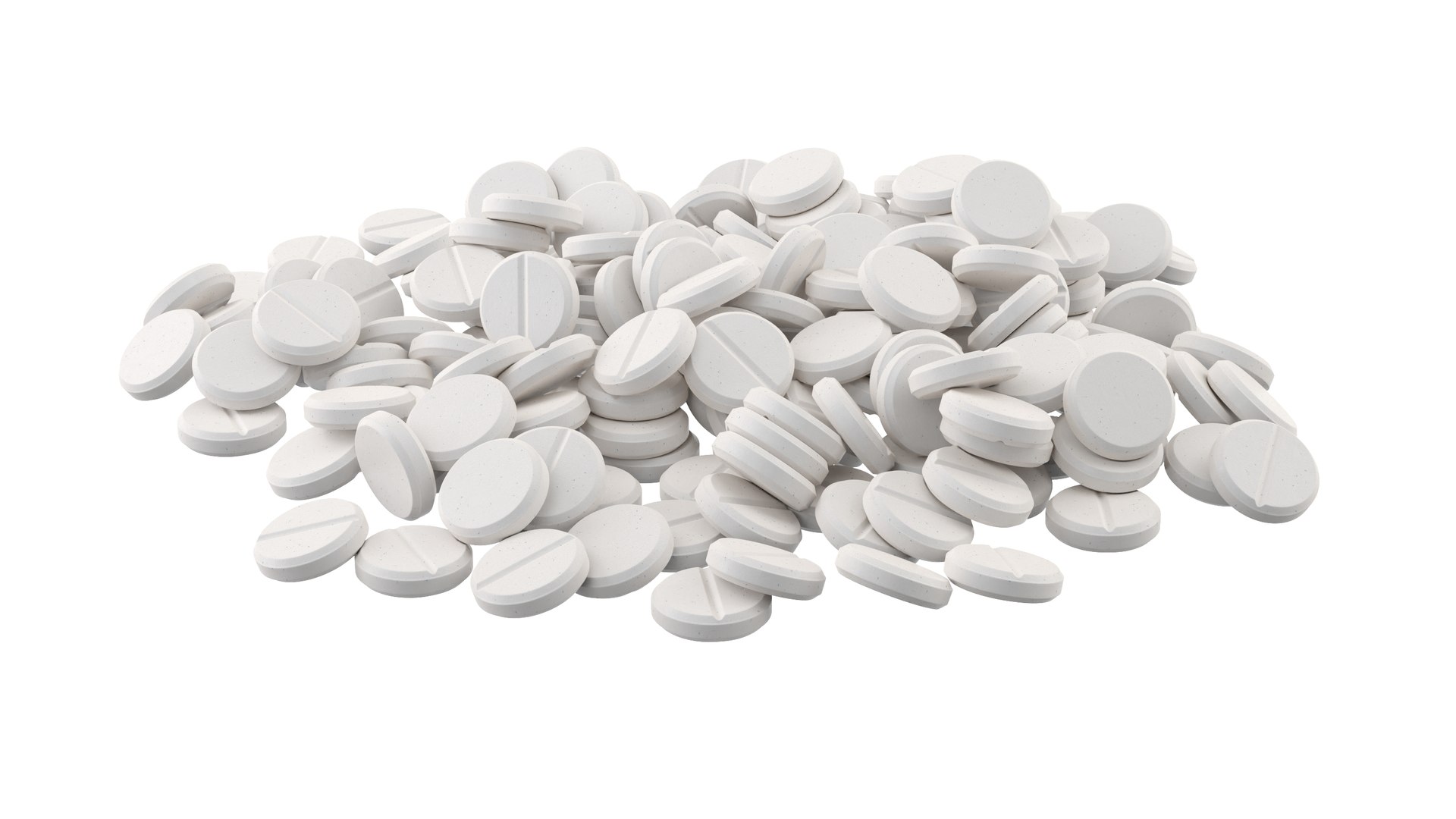 Pill Pile 3D Model - TurboSquid 2151106