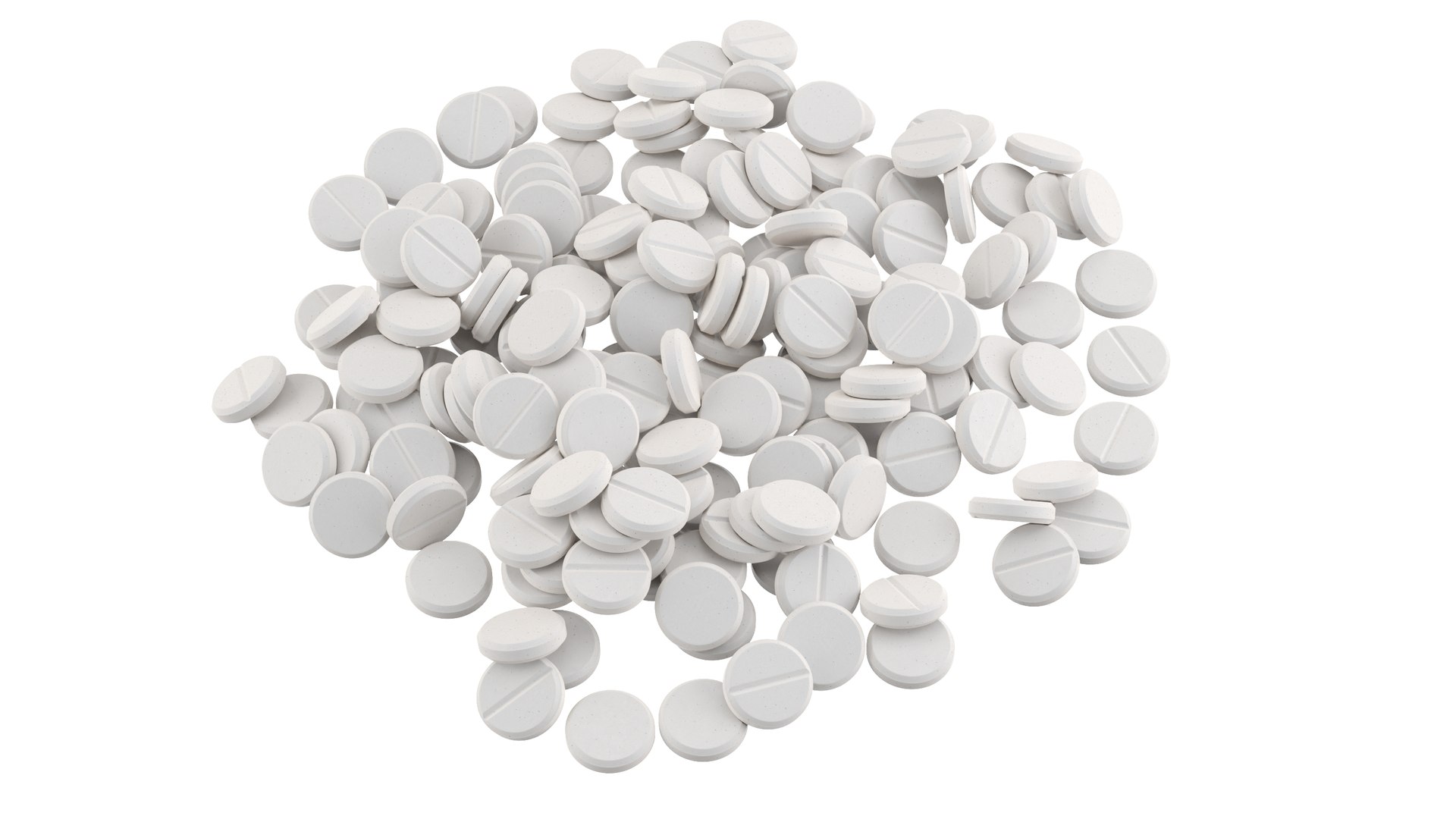 Pill Pile 3D Model - TurboSquid 2151106