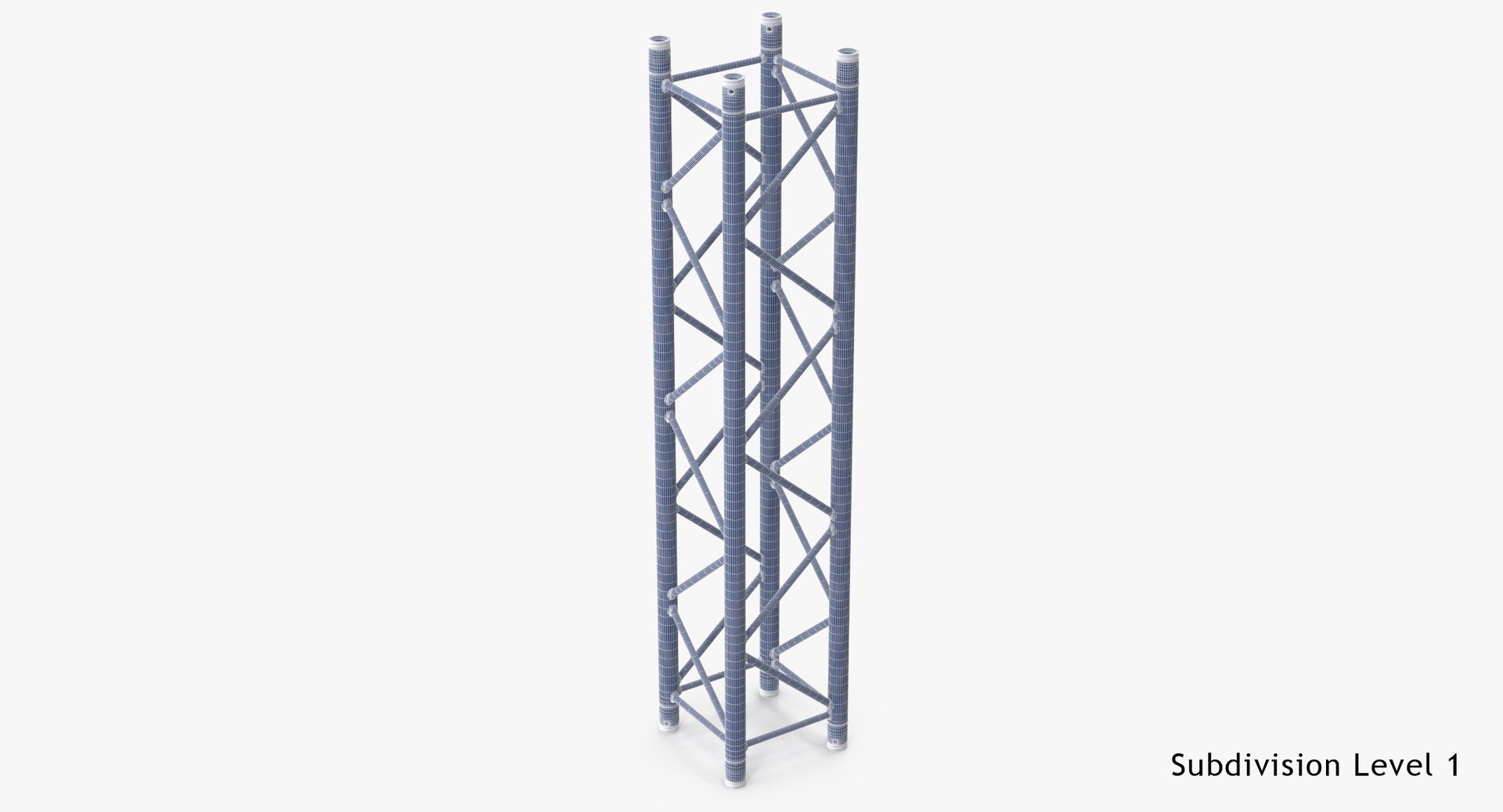 3D Stage Trusses Column 02 - TurboSquid 1220917