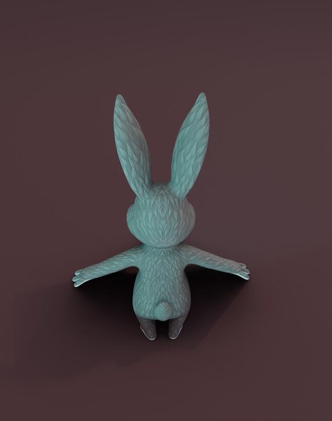 Cartoon Rabbit Animated 3D Model 3D - TurboSquid 1736539