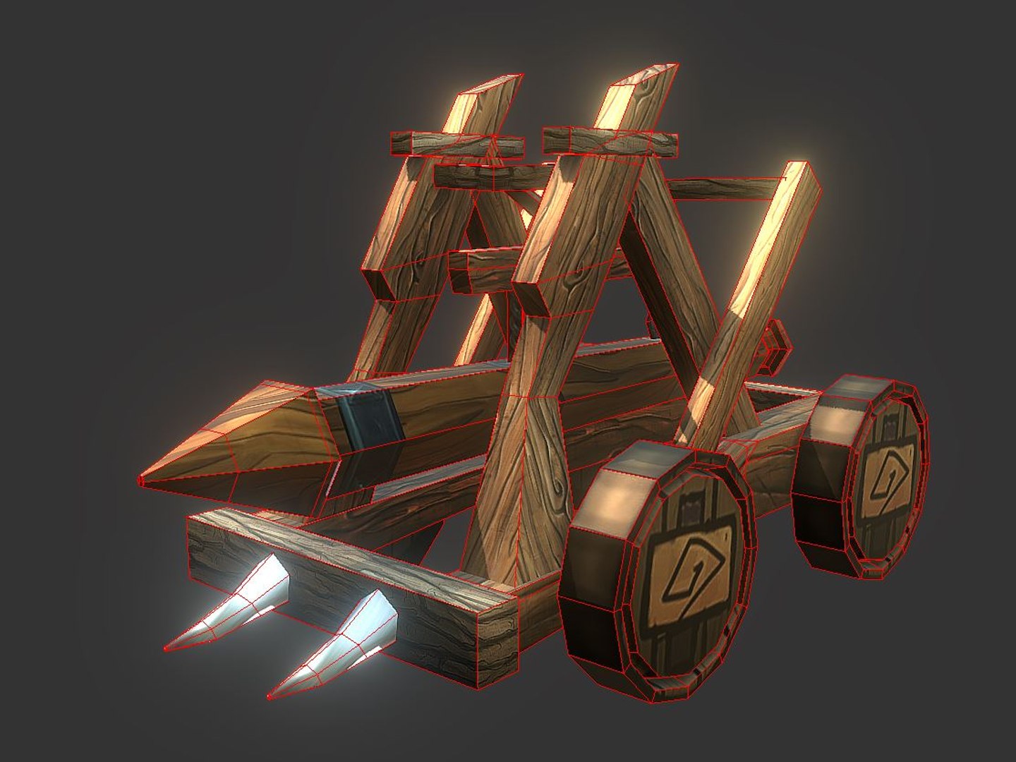 Battering Ram 3D Model - TurboSquid 1289725