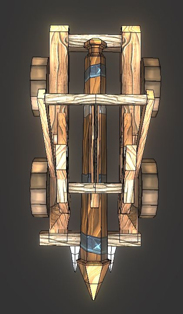 Battering Ram 3D Model - TurboSquid 1289725