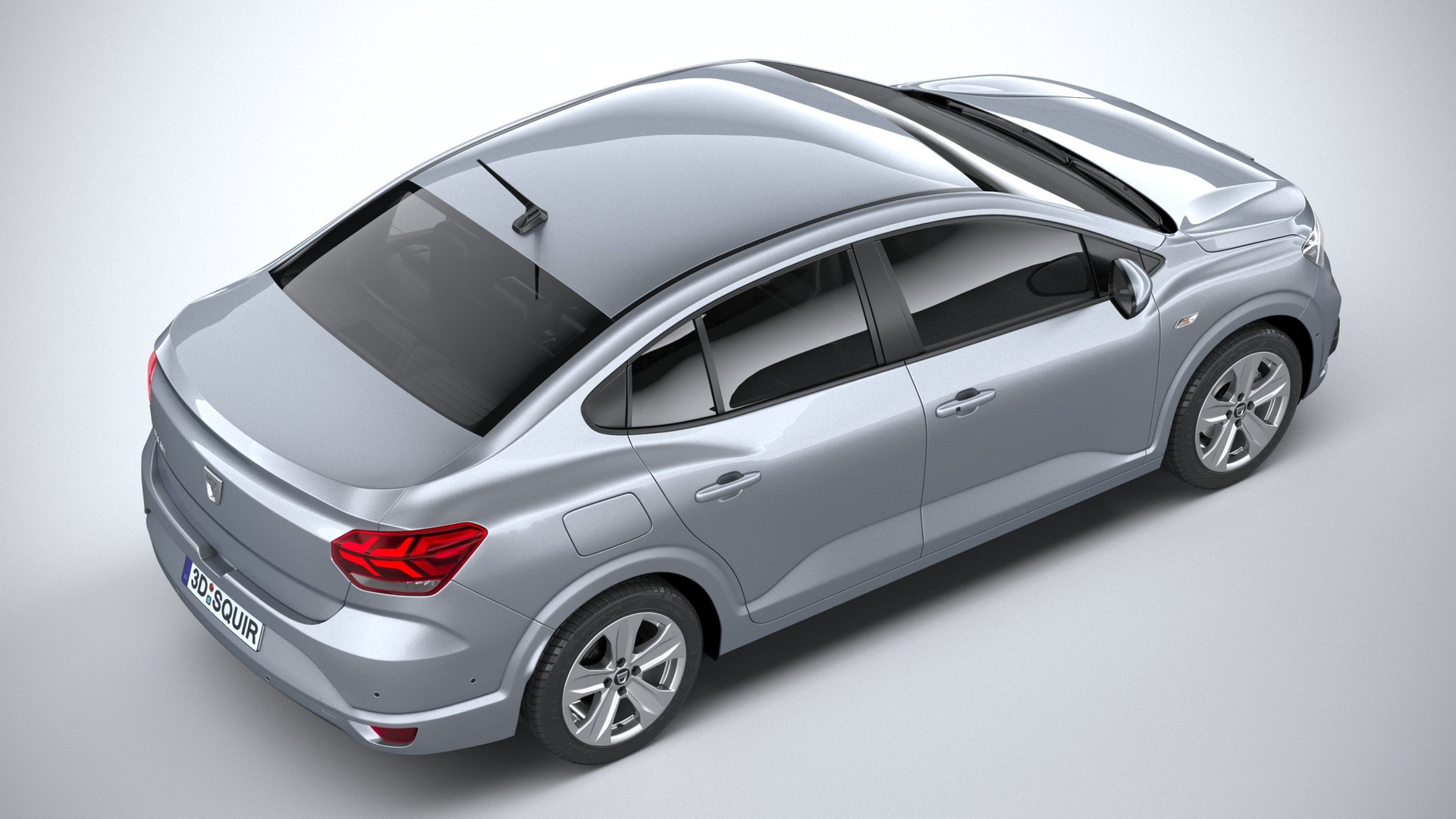 Dacia Logan 2021 3D Model - TurboSquid 1641793