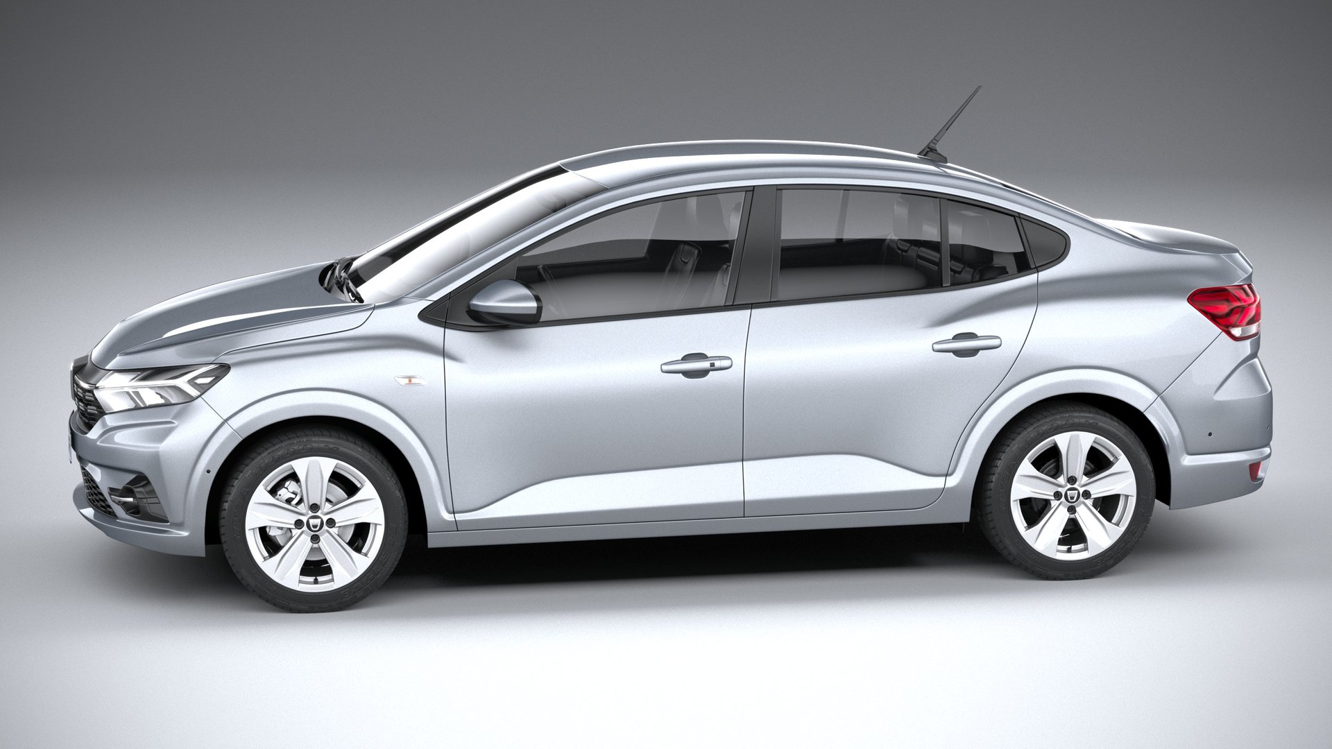 Dacia Logan 2021 3D Model - TurboSquid 1641793