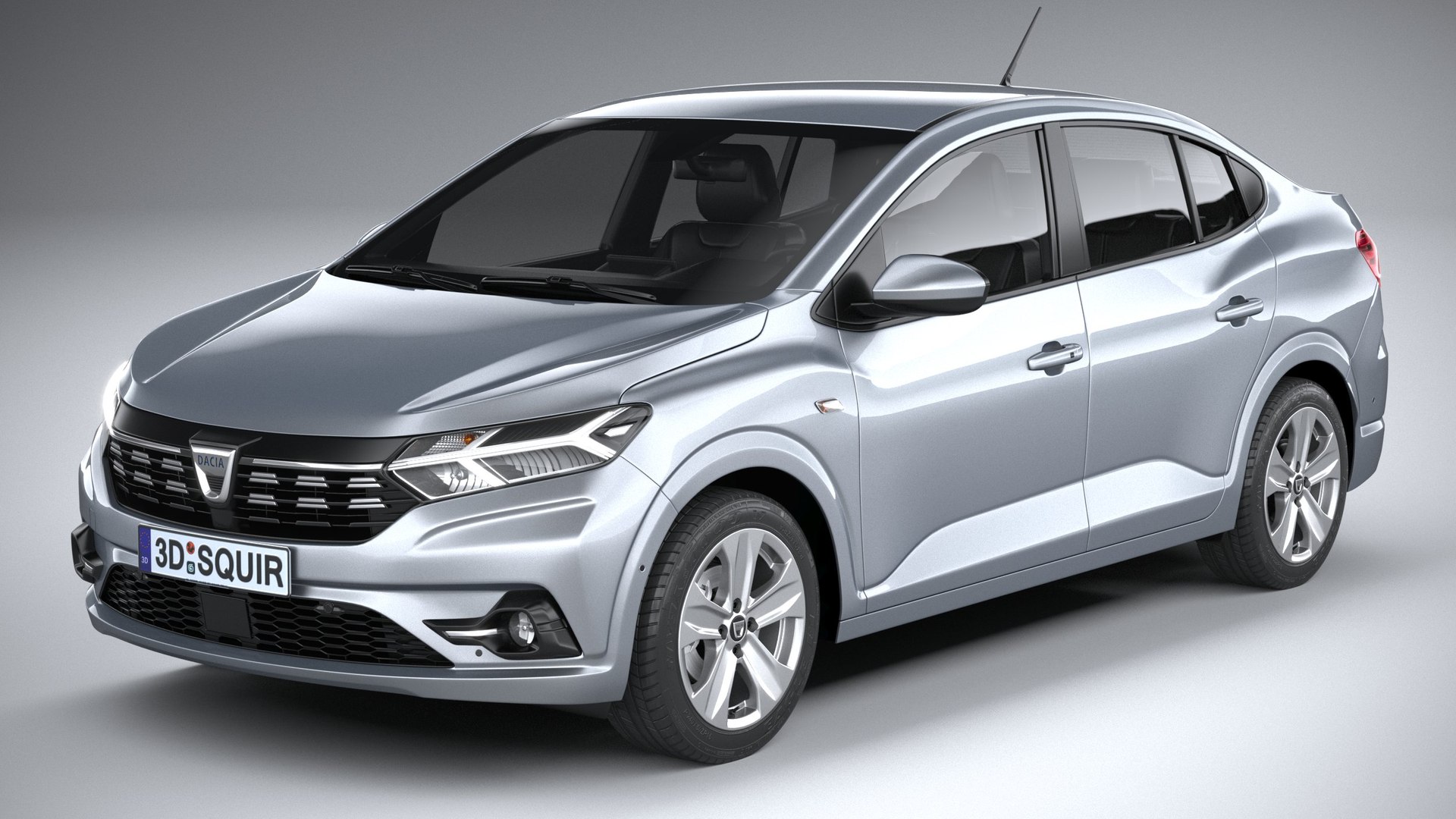 Dacia Logan 2021 3D Model - TurboSquid 1641793