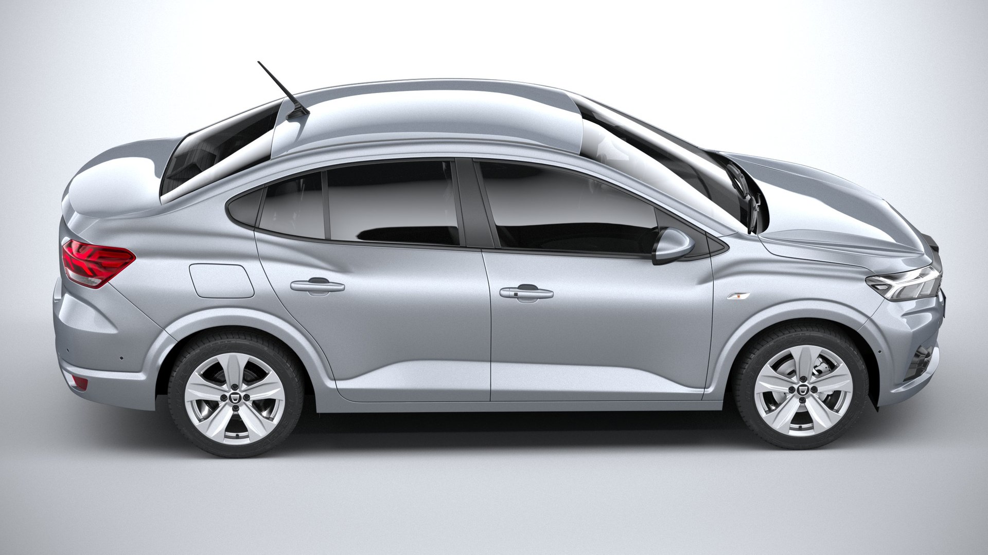 Dacia Logan 2021 3D Model - TurboSquid 1641793