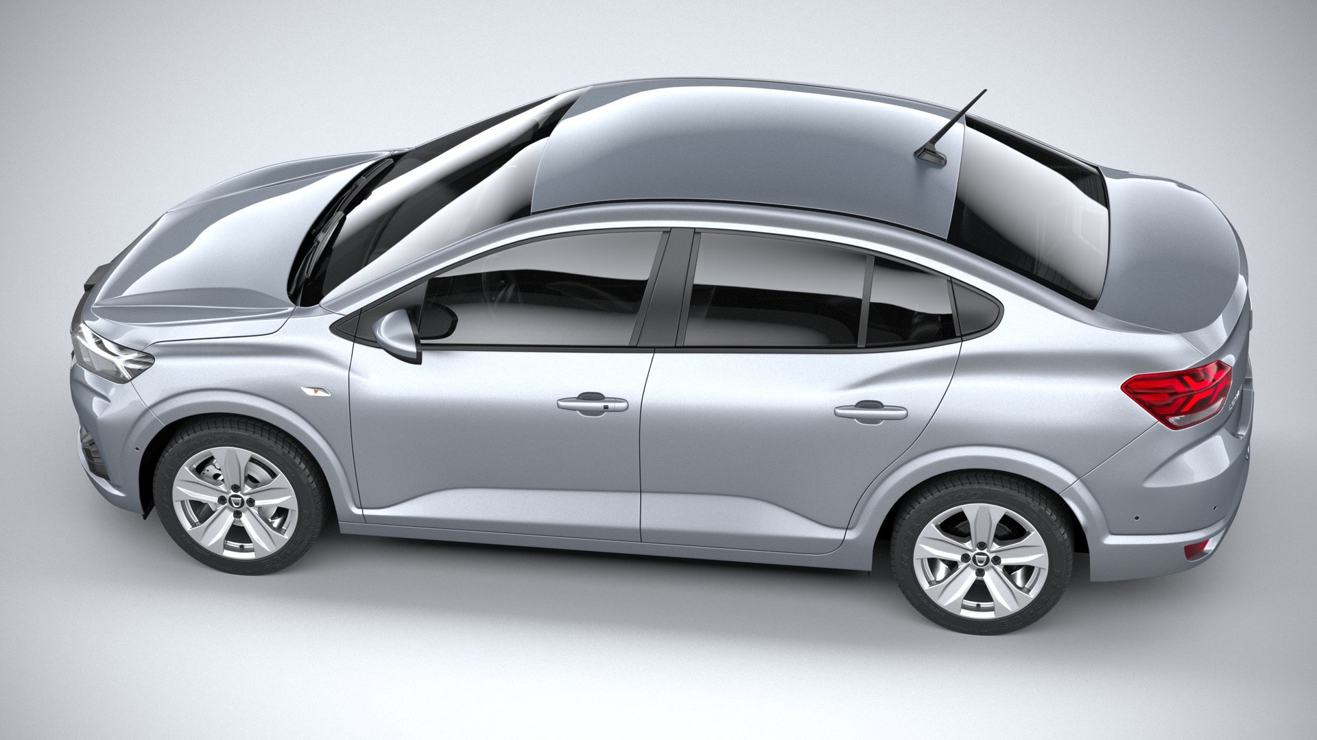 Dacia Logan 2021 3D Model - TurboSquid 1641793