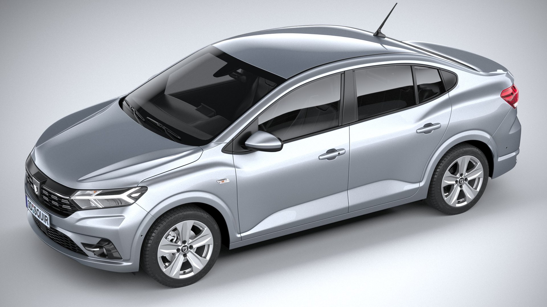 Dacia Logan 2021 3D Model - TurboSquid 1641793