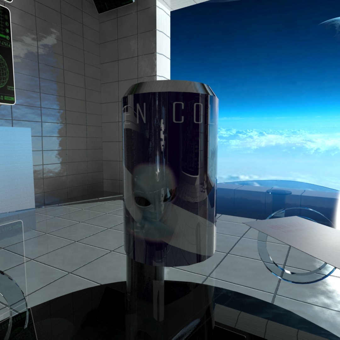 Scene Room Alien 3d Max