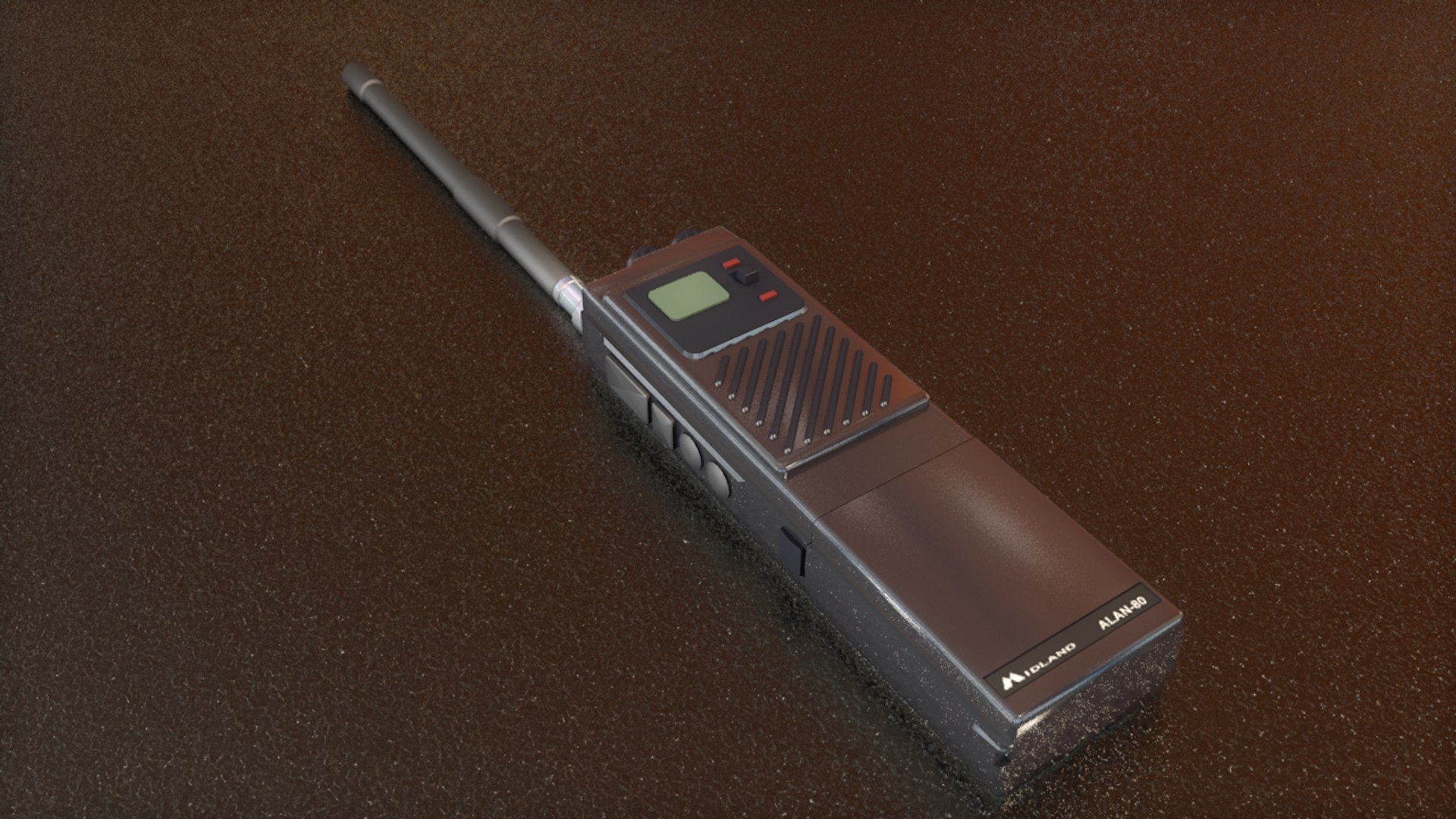3D Walkie Talkie Radio Model - TurboSquid 1443265
