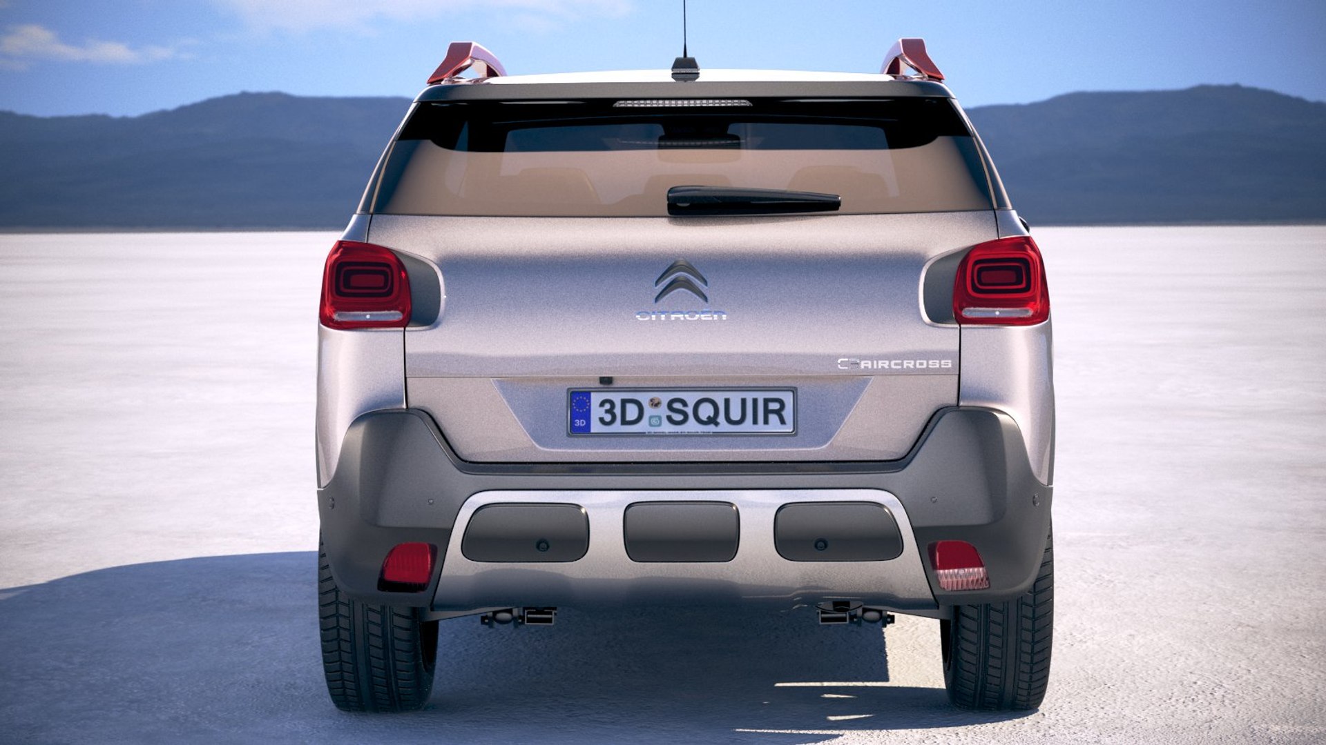 3D Citroen C3 Aircross Model - TurboSquid 1248752