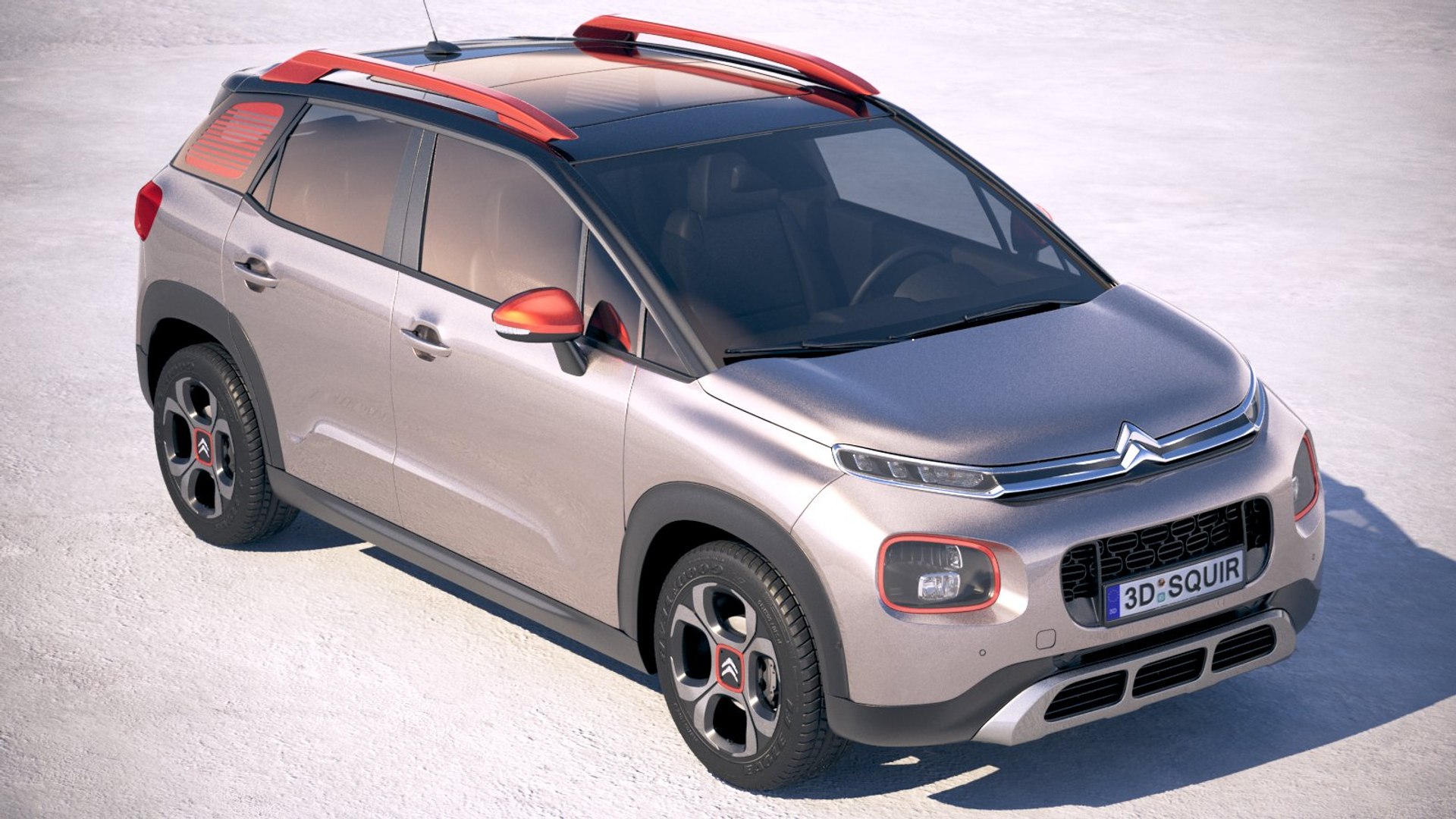 3D Citroen C3 Aircross Model - TurboSquid 1248752