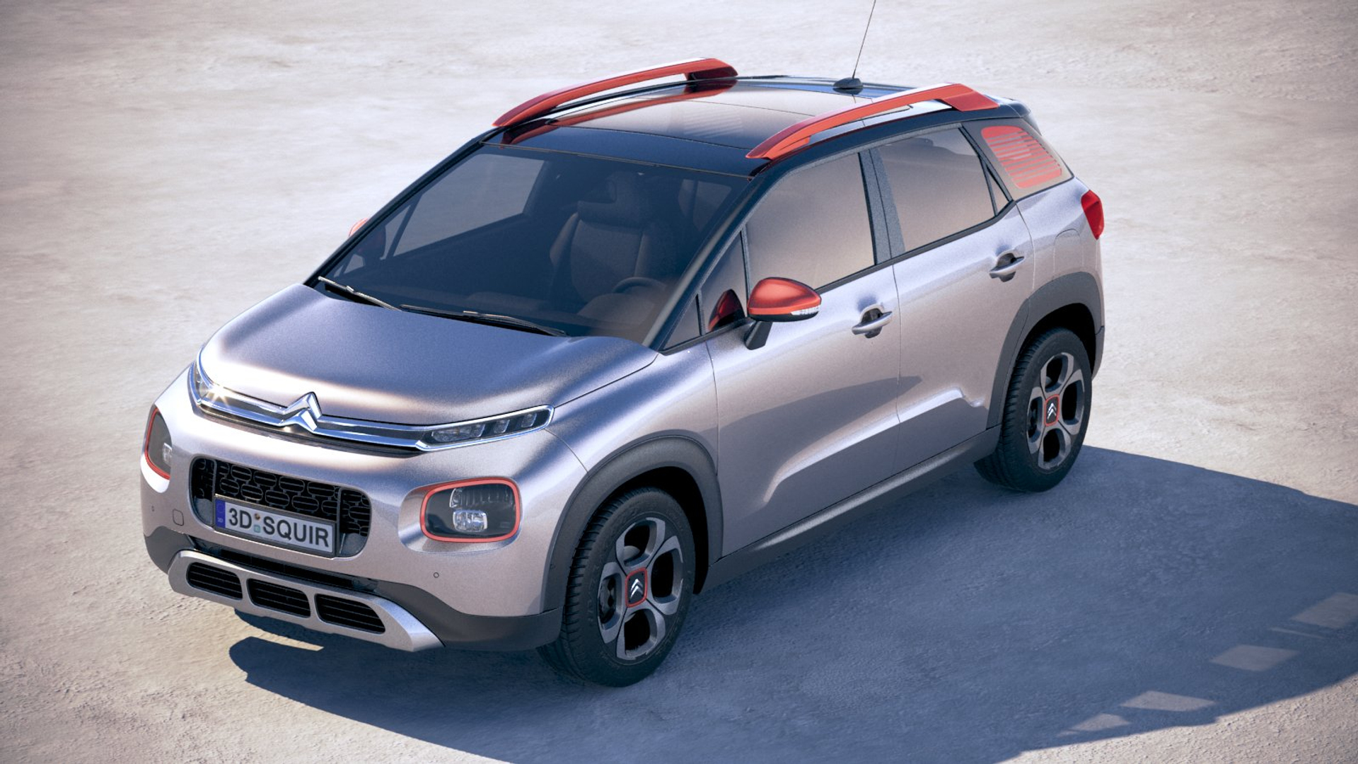 3D Citroen C3 Aircross Model - TurboSquid 1248752