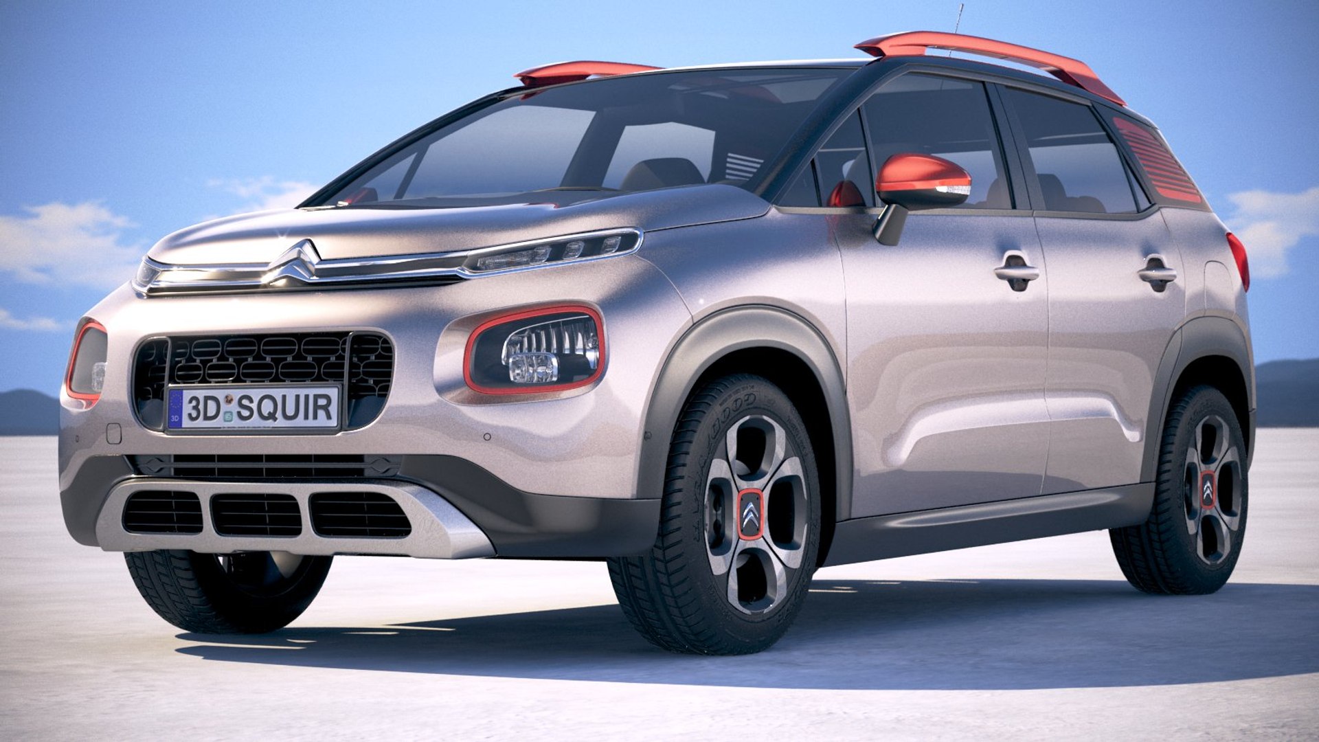 3D Citroen C3 Aircross Model - TurboSquid 1248752