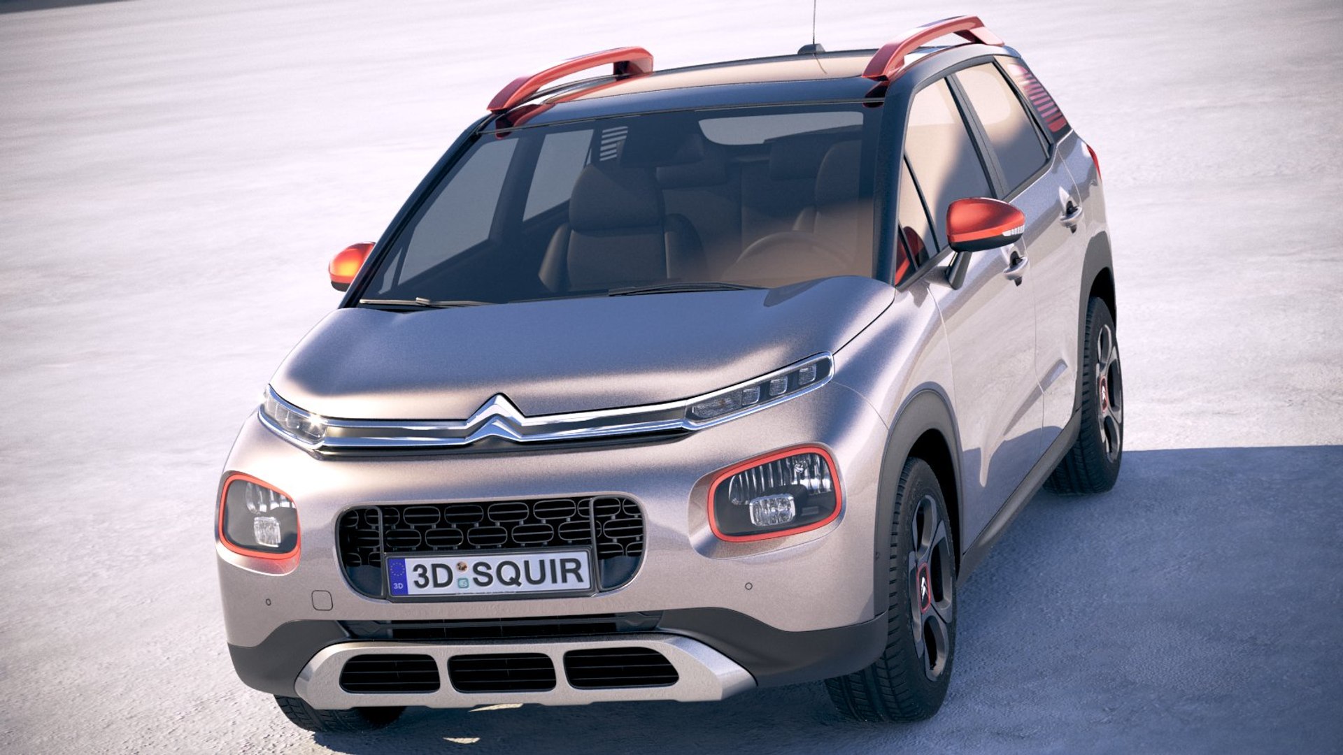 3D Citroen C3 Aircross Model - TurboSquid 1248752