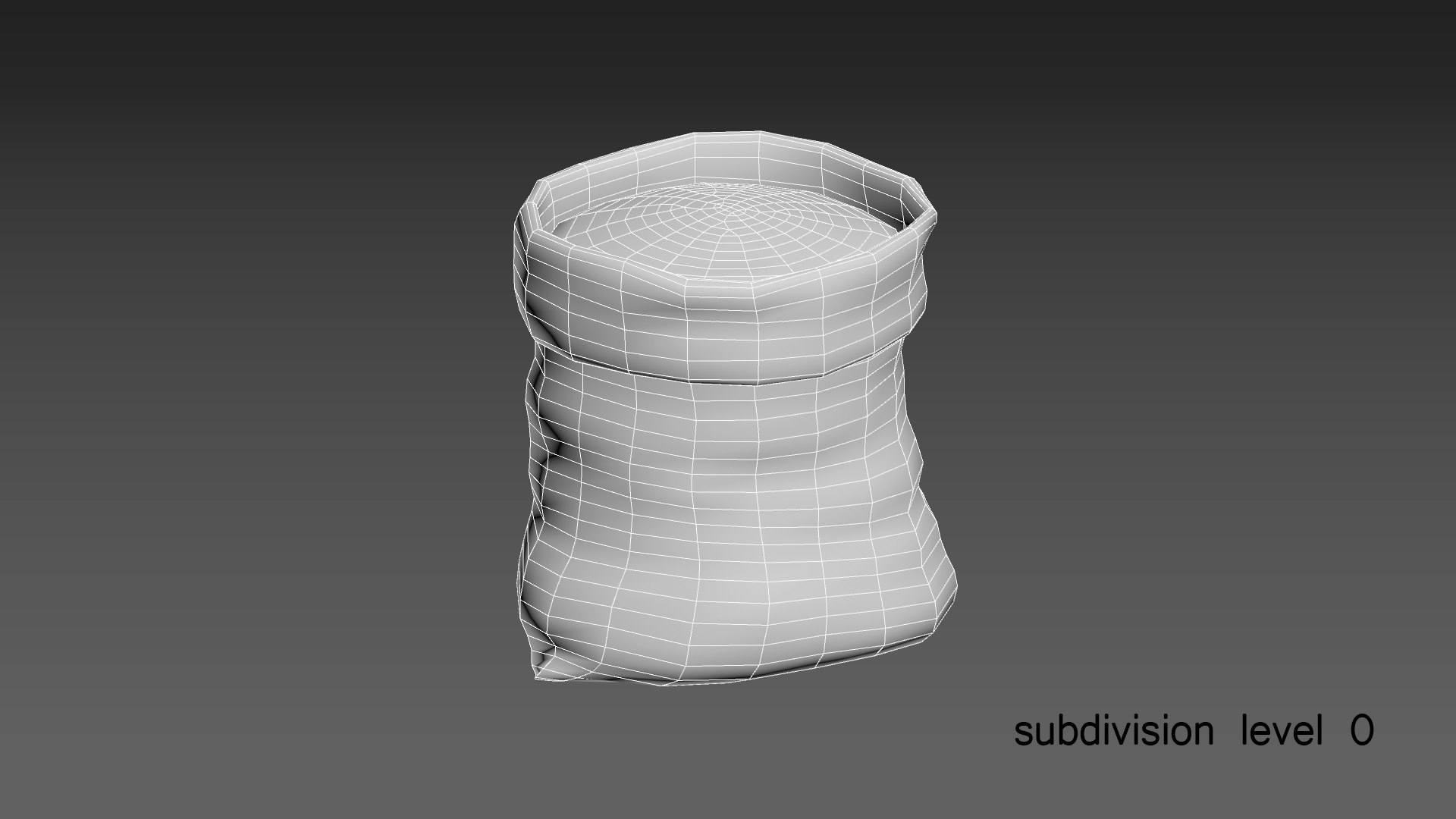 3D Sack Rice - TurboSquid 1510100
