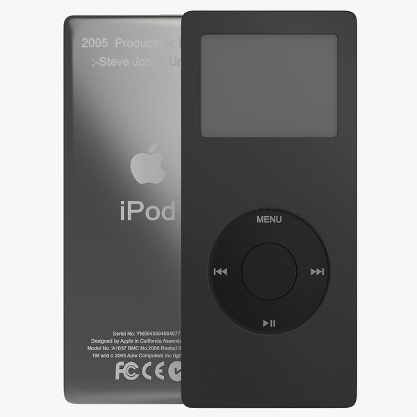 ipod nano 3d model