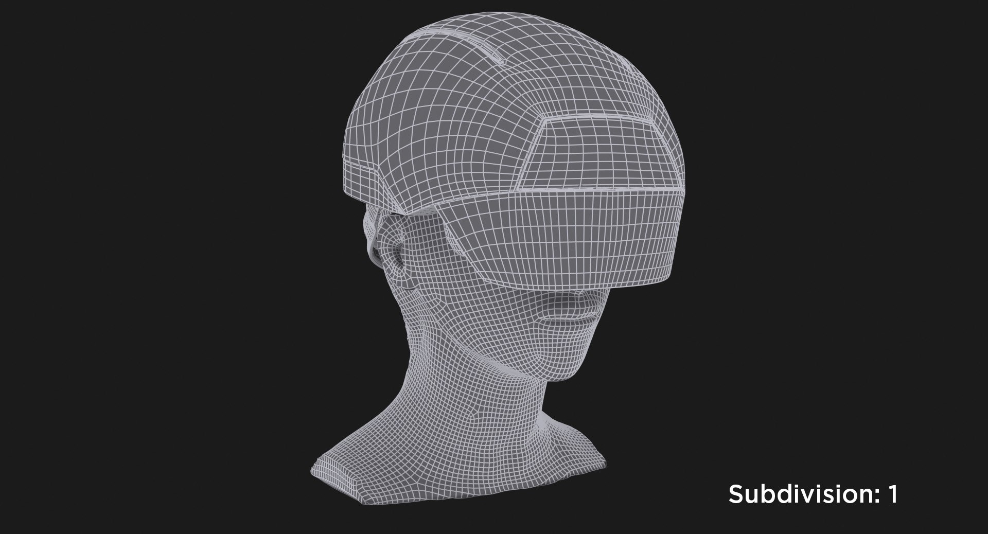 3d model - helmet daqri smart