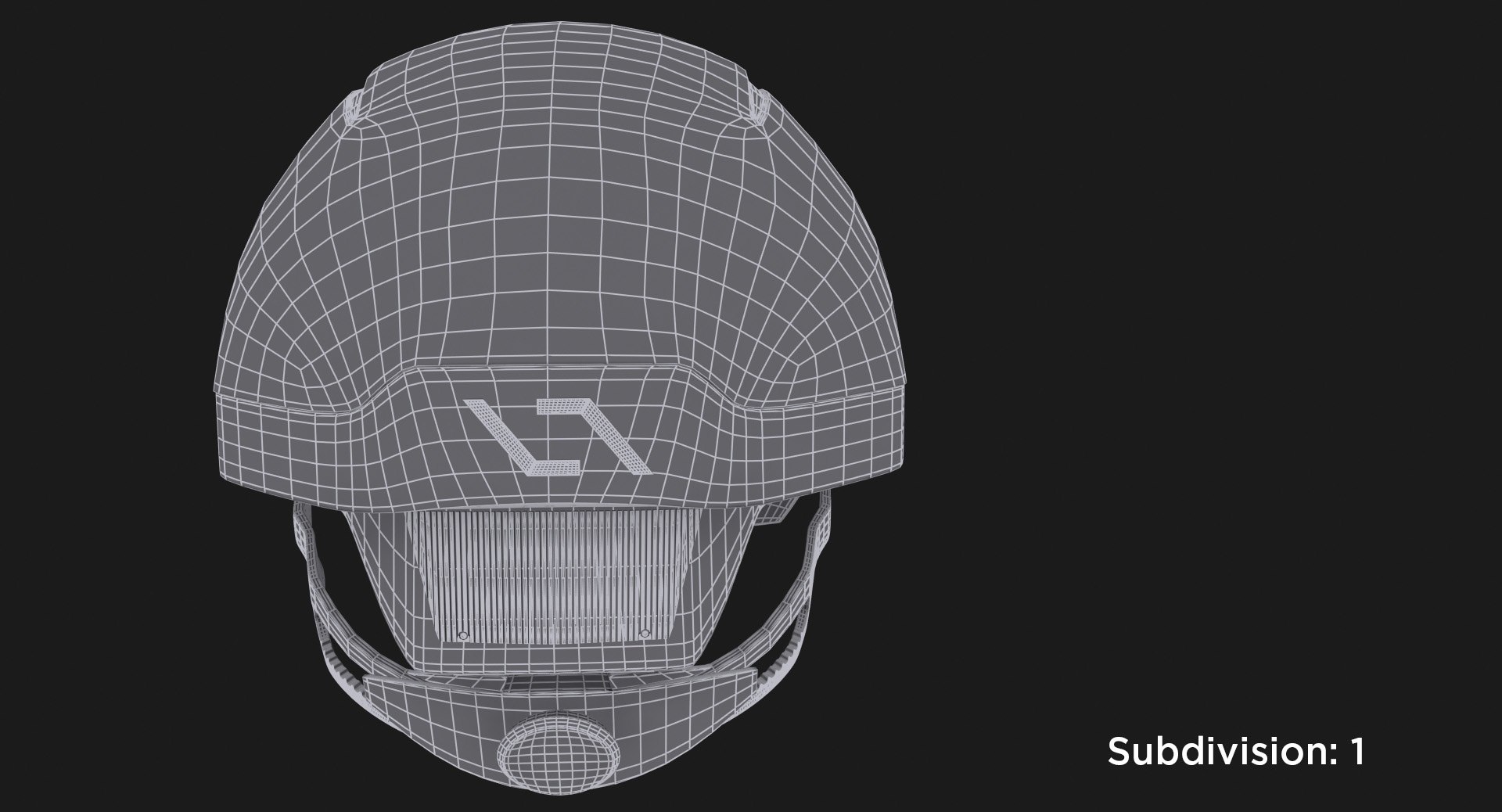3d model - helmet daqri smart