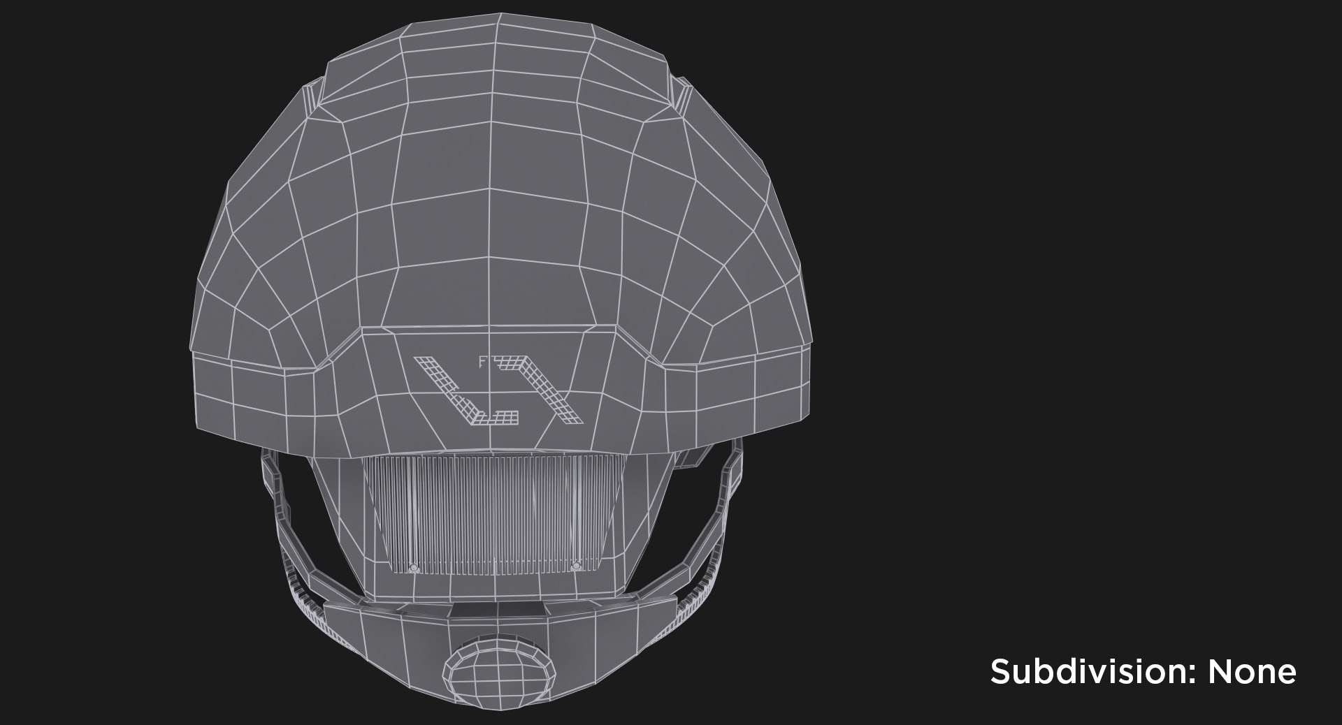 3d model - helmet daqri smart