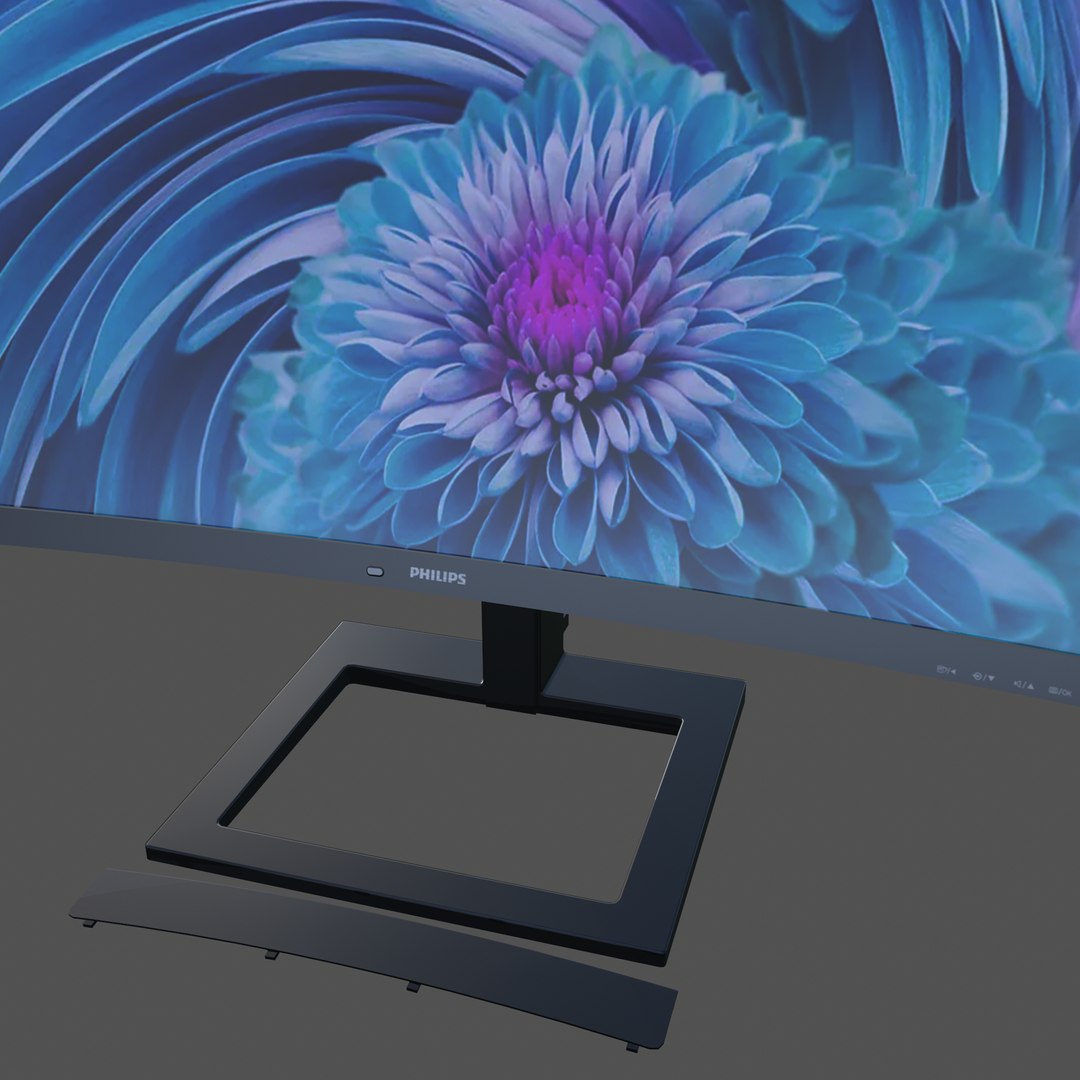 Philips 346E2CUAE 3D Model - TurboSquid 1892130