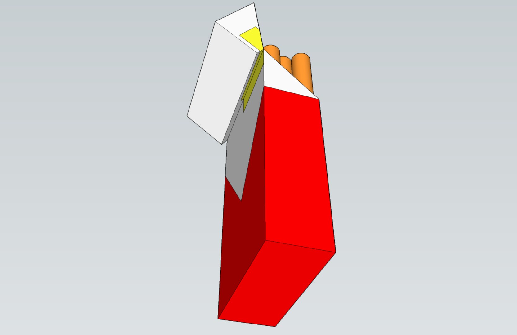 Cigarette 3D Model - TurboSquid 1949489