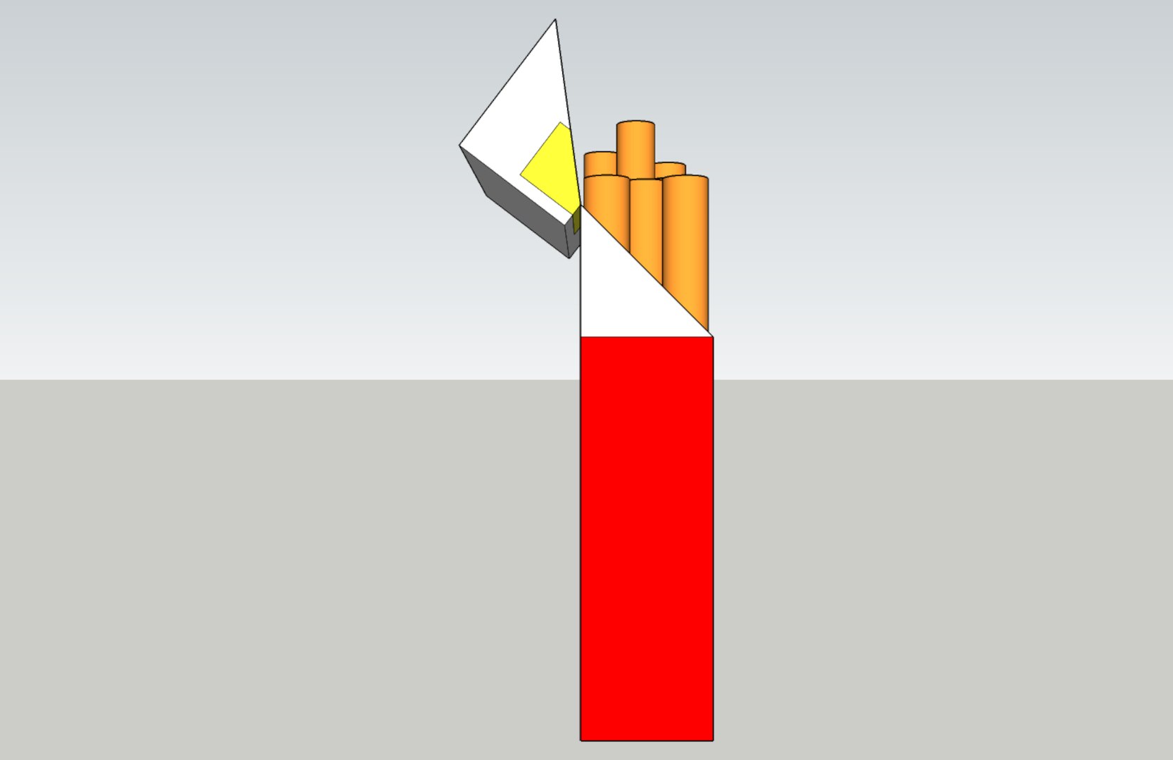 Cigarette 3D Model - TurboSquid 1949489
