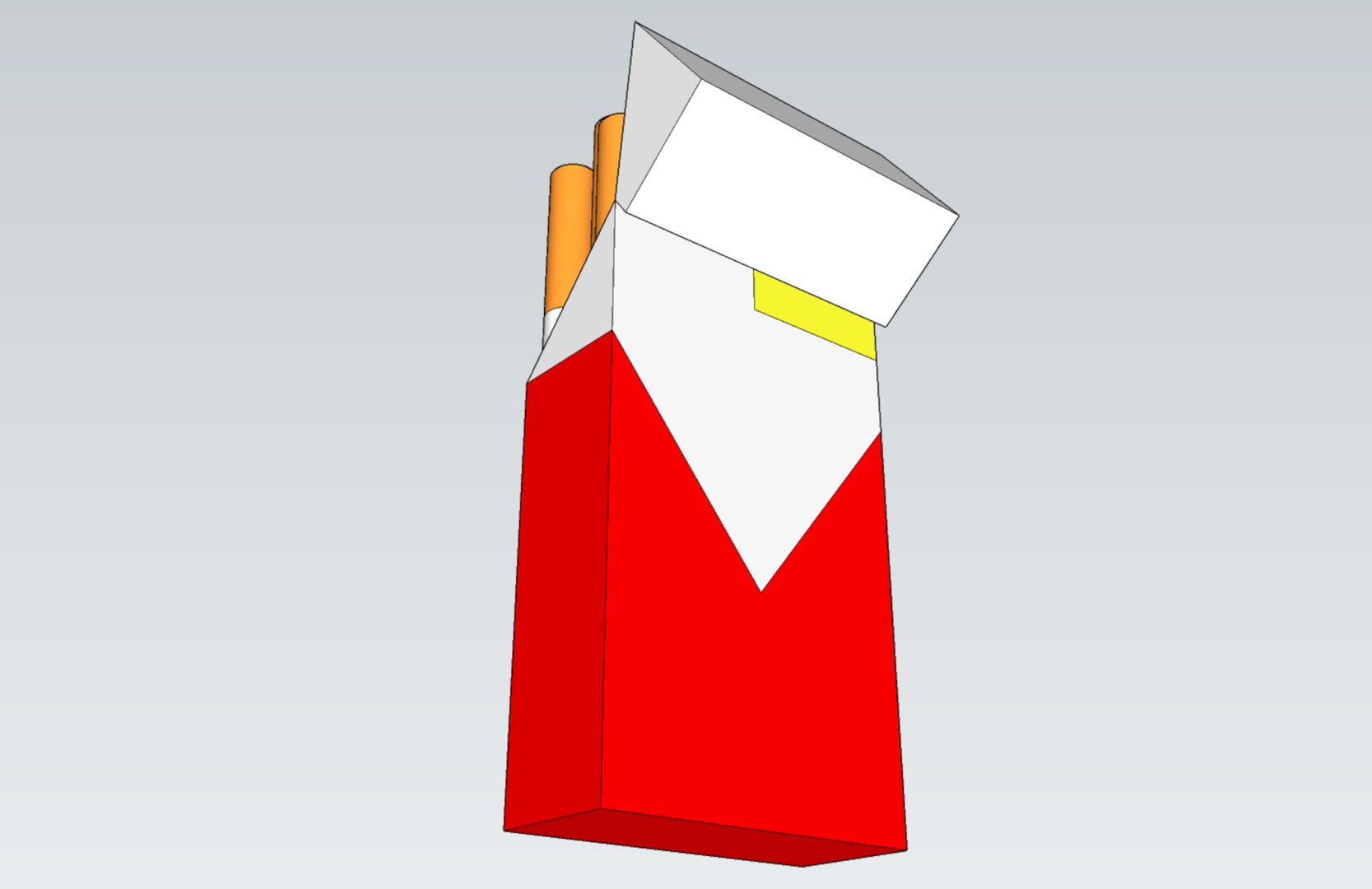 Cigarette 3D Model - TurboSquid 1949489