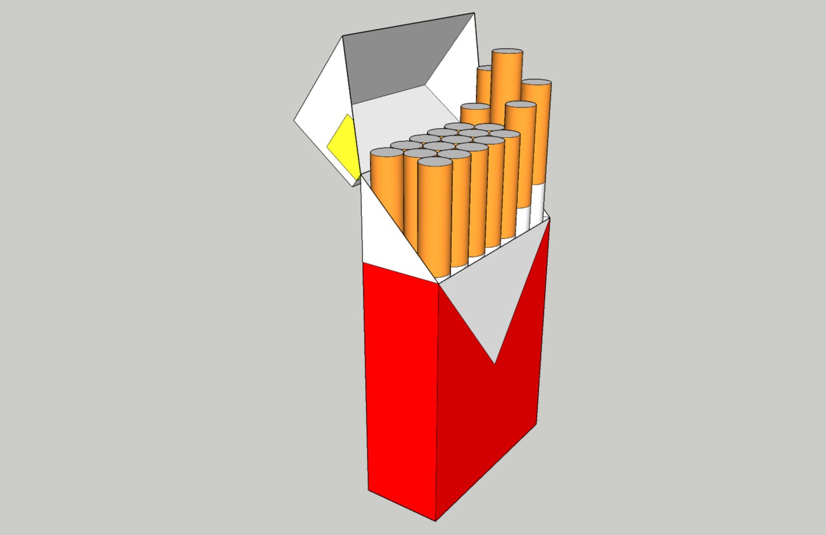 Cigarette 3D Model - TurboSquid 1949489