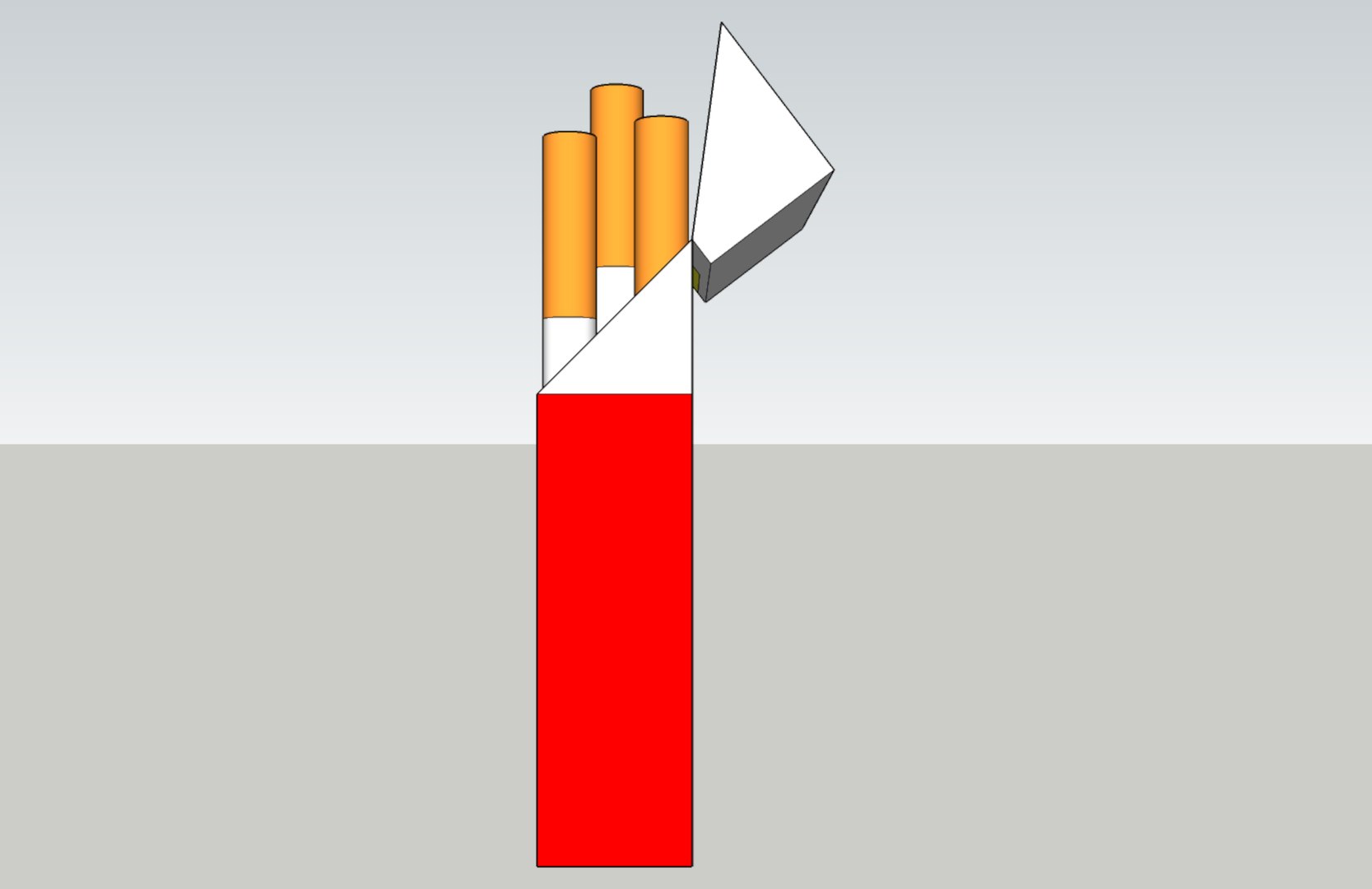 Cigarette 3D Model - TurboSquid 1949489