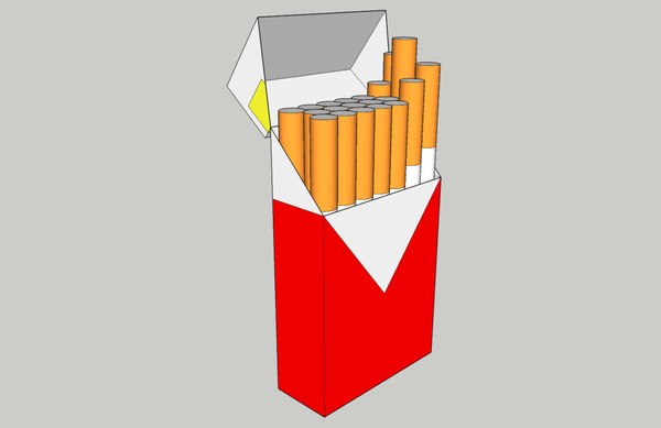 Cigarette 3D model - TurboSquid 1949489