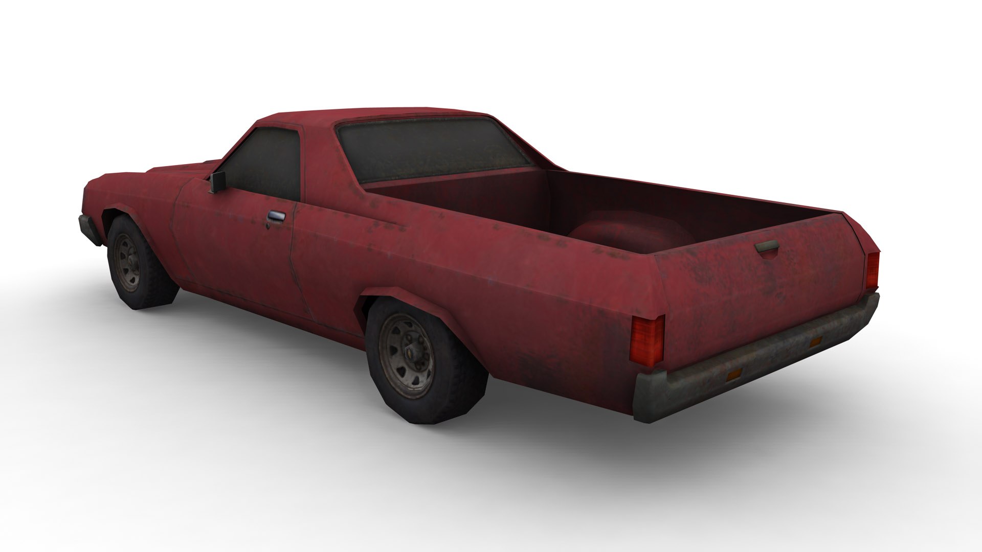 Old Pick Car 3D Model - TurboSquid 1503727
