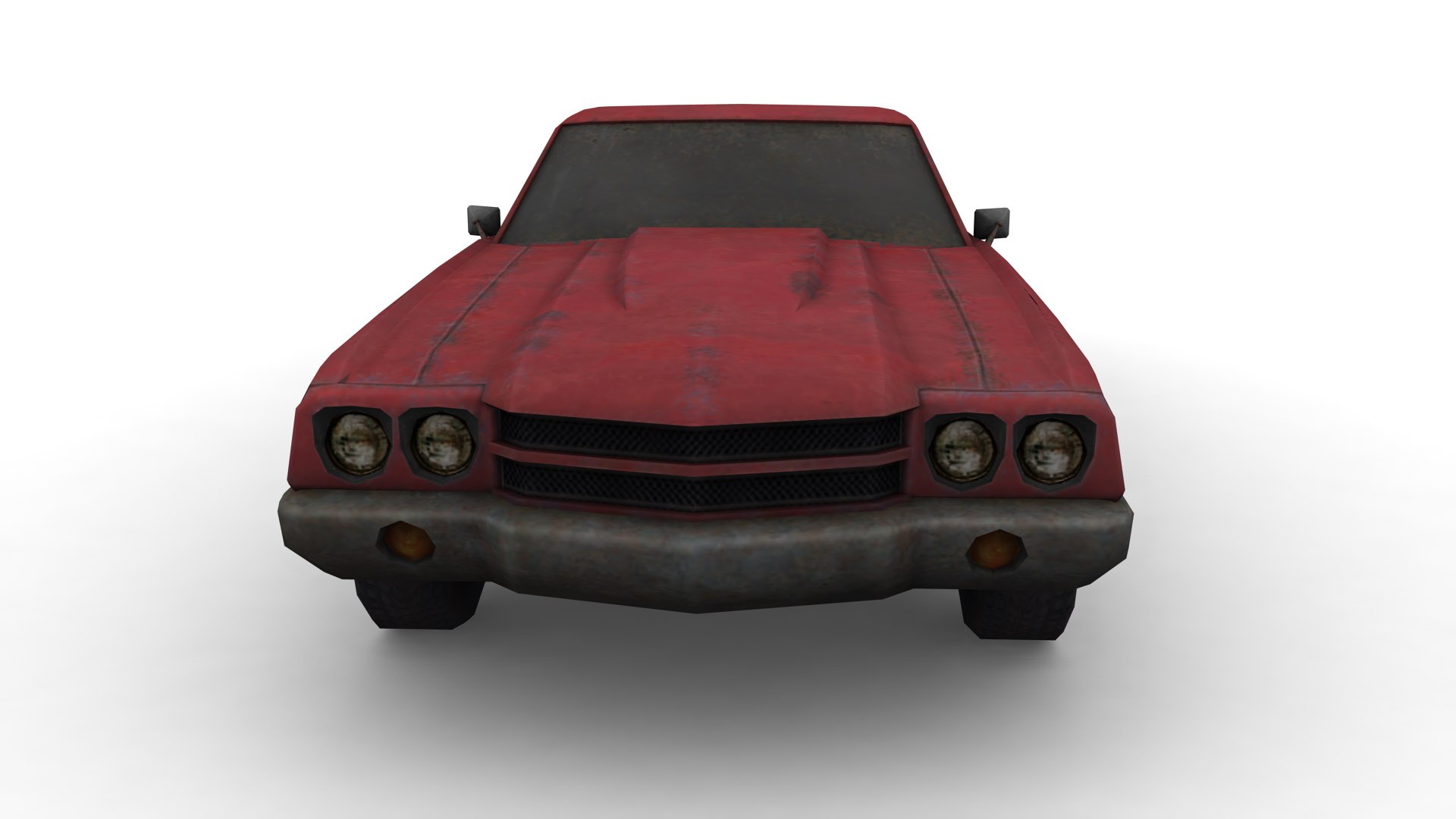 Old Pick Car 3D Model - TurboSquid 1503727