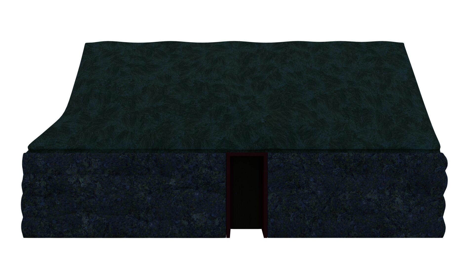 Turf House 3D Model - TurboSquid 1717168