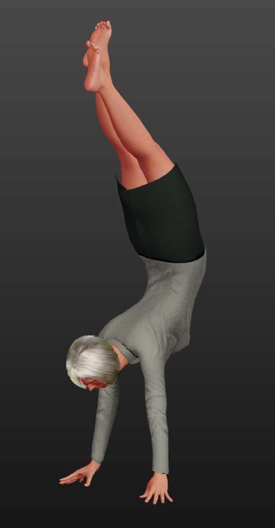 3d Female Politician Model