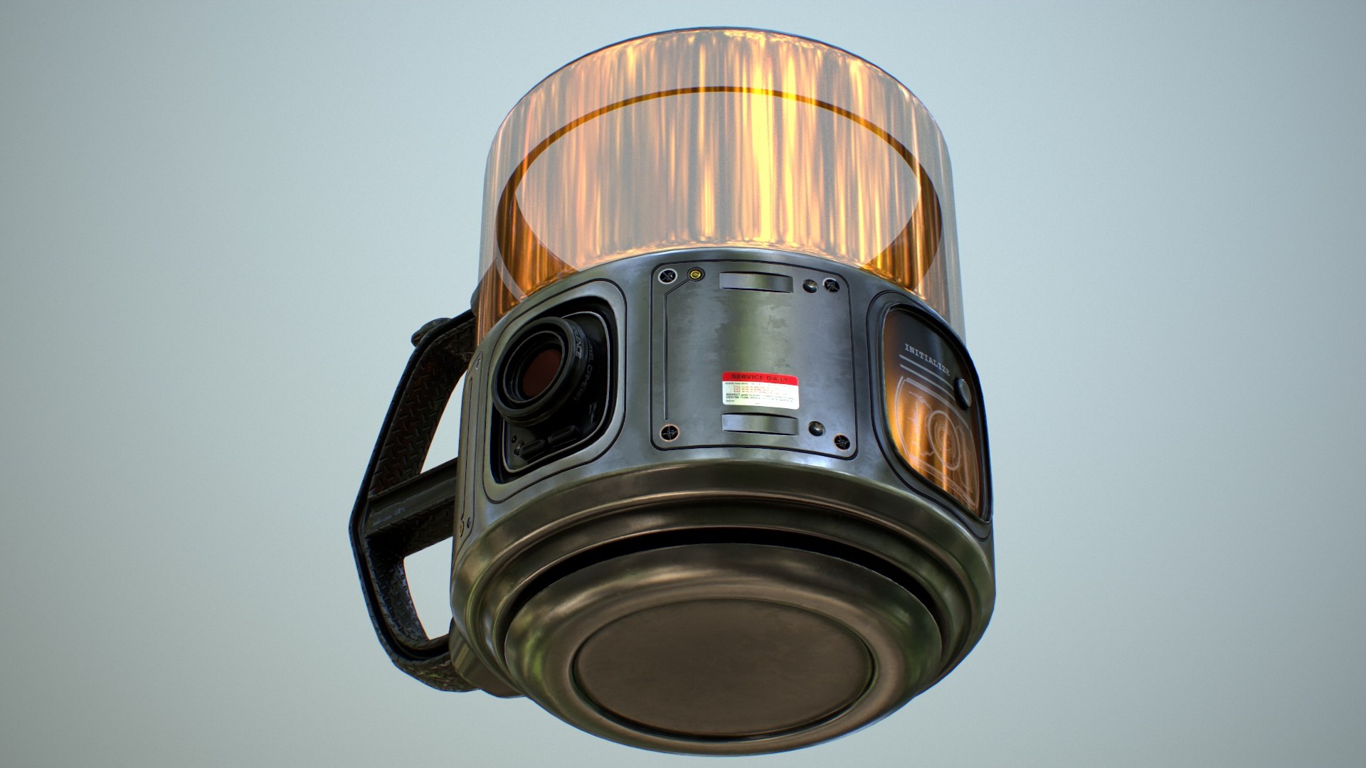 SciFi mug with Camera 3D - TurboSquid 2134478