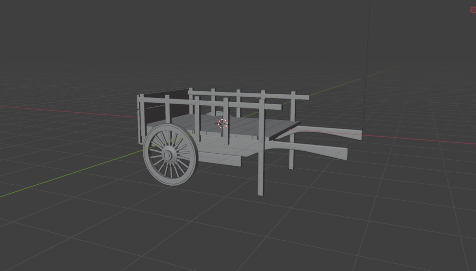 Wooden Trader Cart 3D Model 3D Model - TurboSquid 2397905