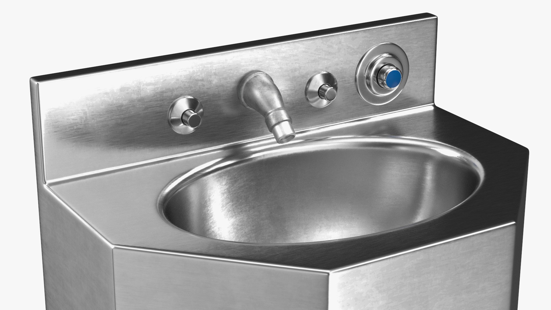 3D Model Stainless Steel Commode Toilet Basin Combination - TurboSquid ...