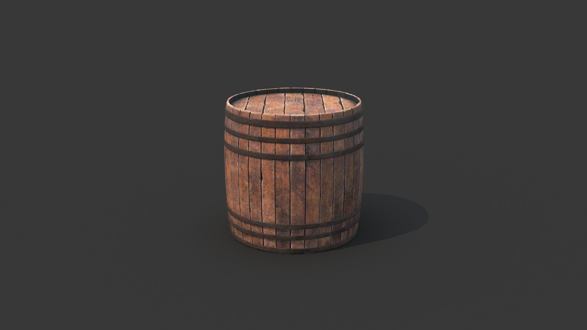 Barrel 3D - TurboSquid 2052944
