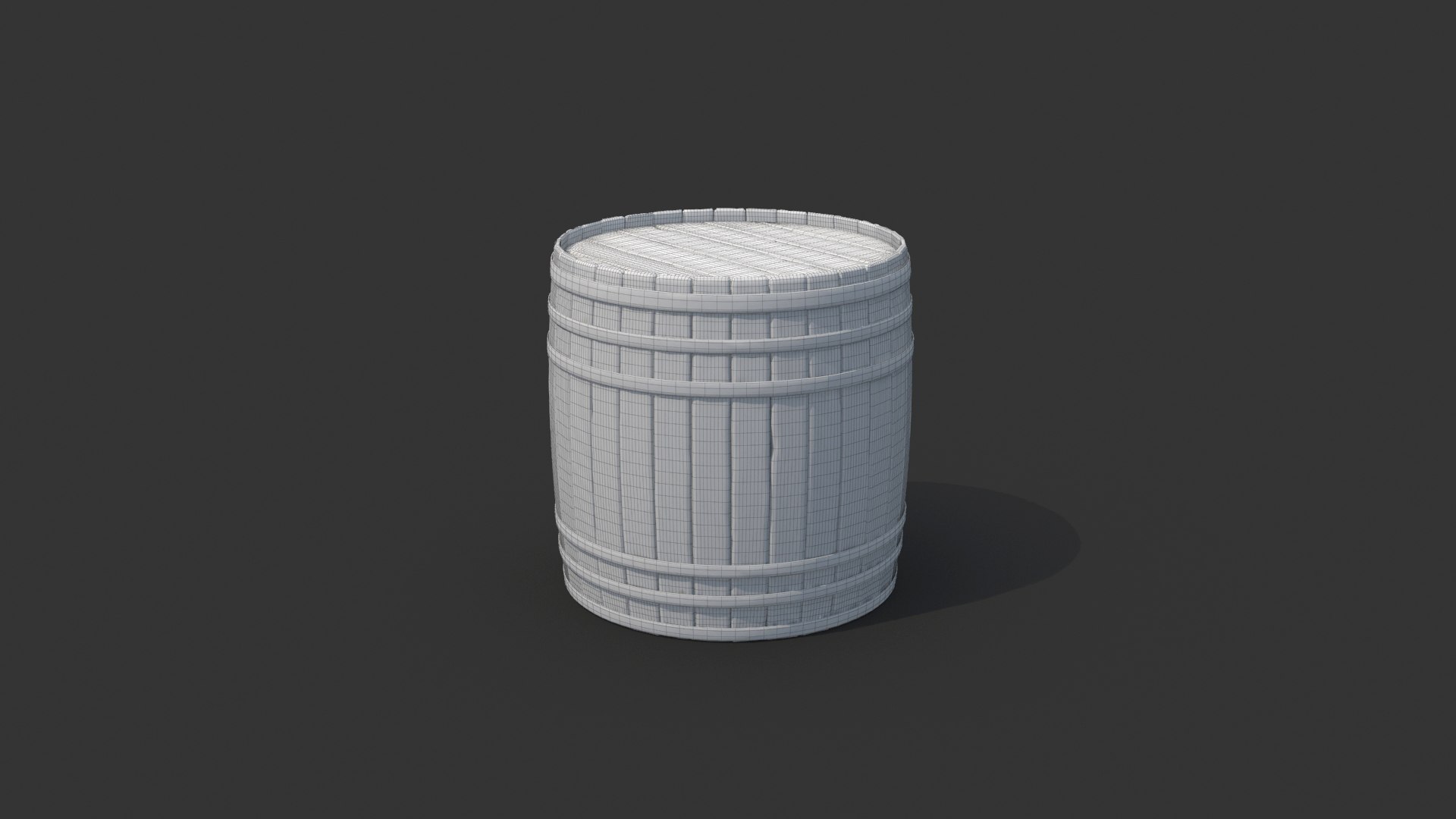 Barrel 3D - TurboSquid 2052944