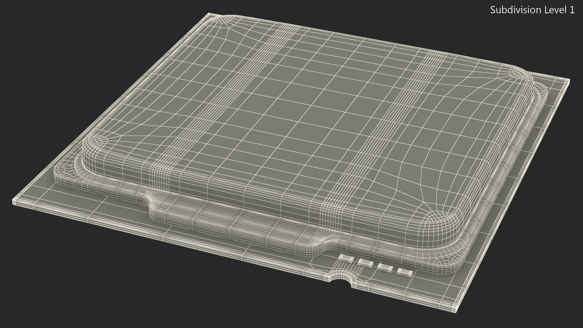 Land Grid Array CPU 3D model - TurboSquid 1813852