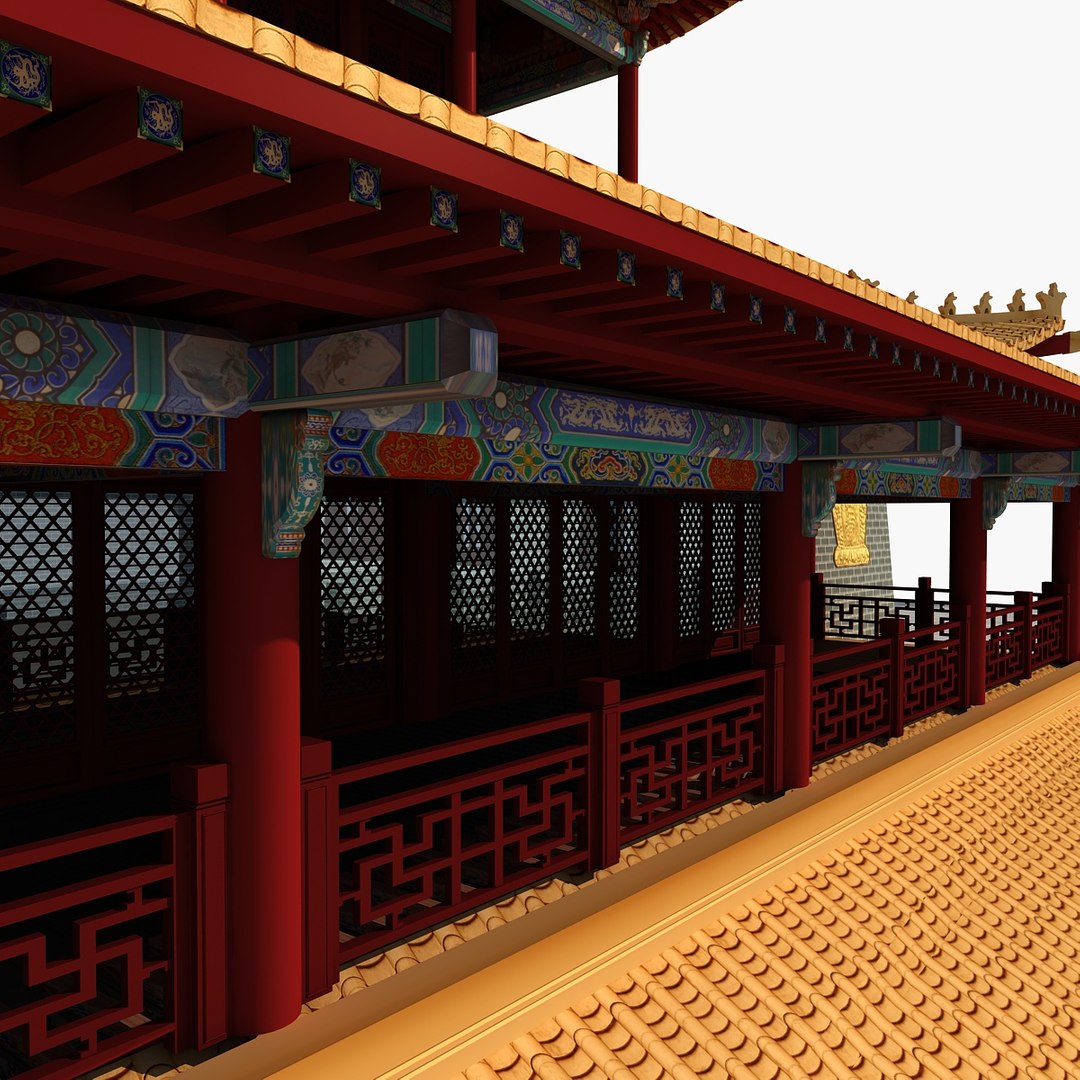 Tibetan Temple Model - TurboSquid 1838353