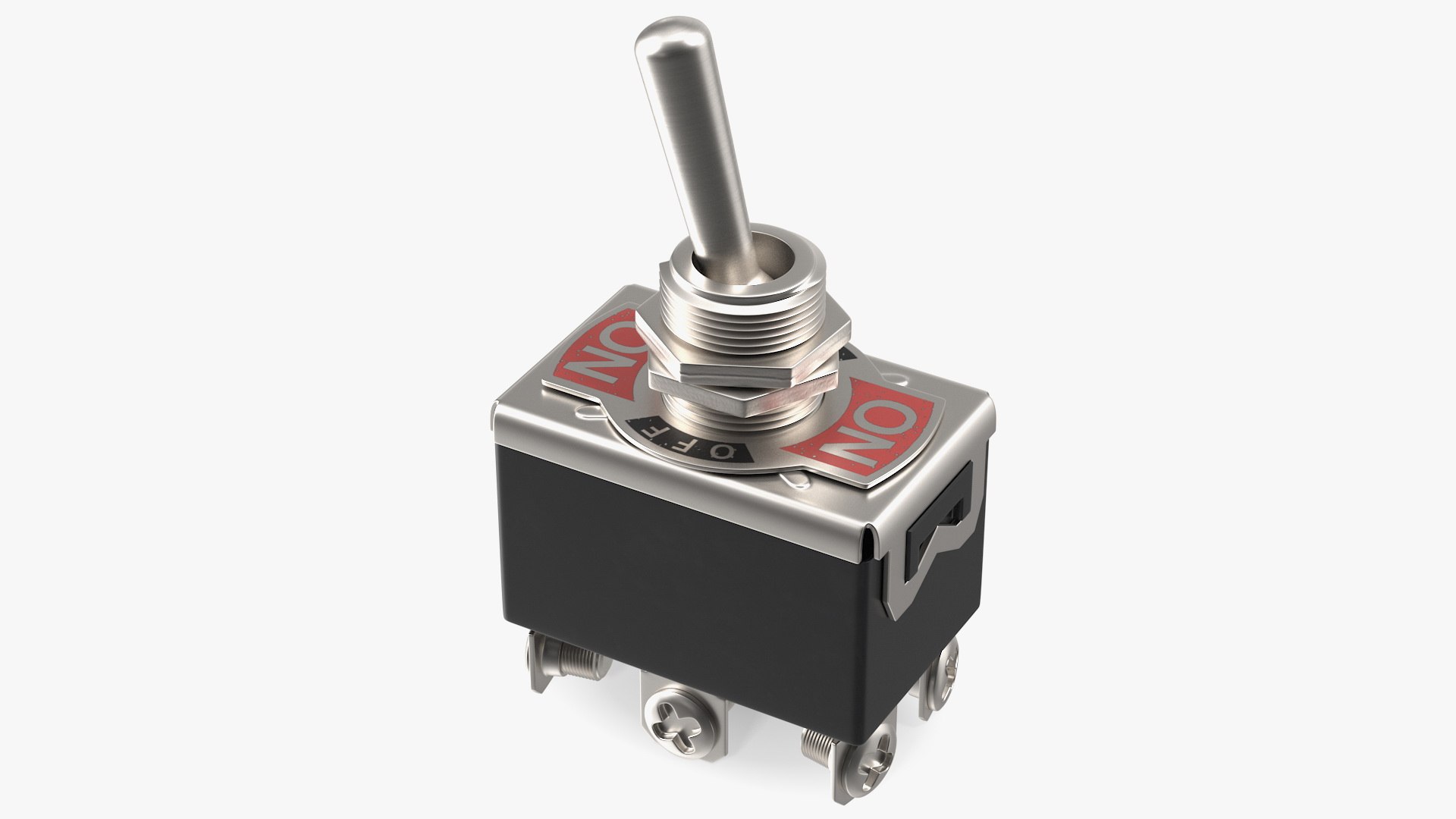 3D heavy duty dpdt toggle switch model - TurboSquid 1671510