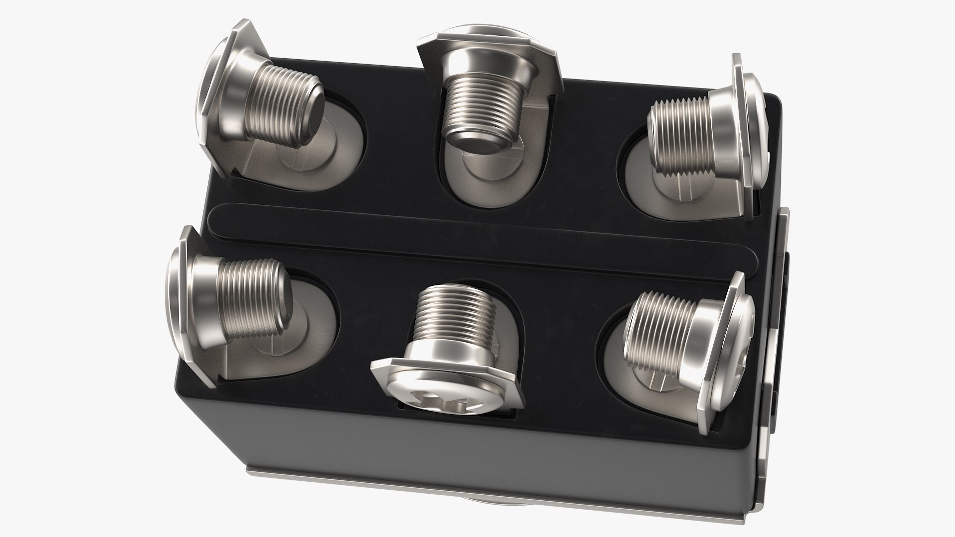 3D Heavy Duty Dpdt Toggle Switch Model - TurboSquid 1671510