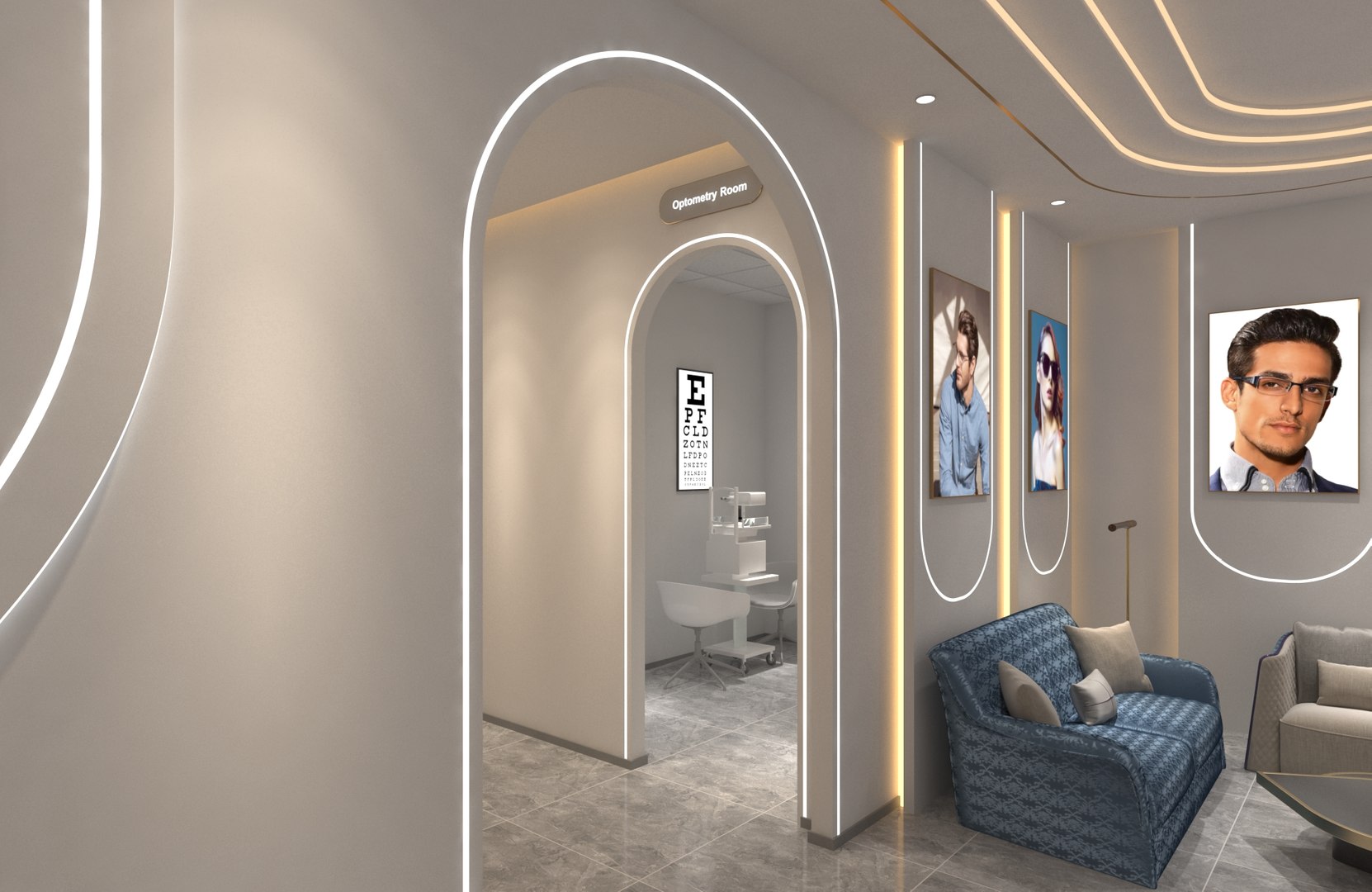 3D Optical Shop 03 - TurboSquid 2255363