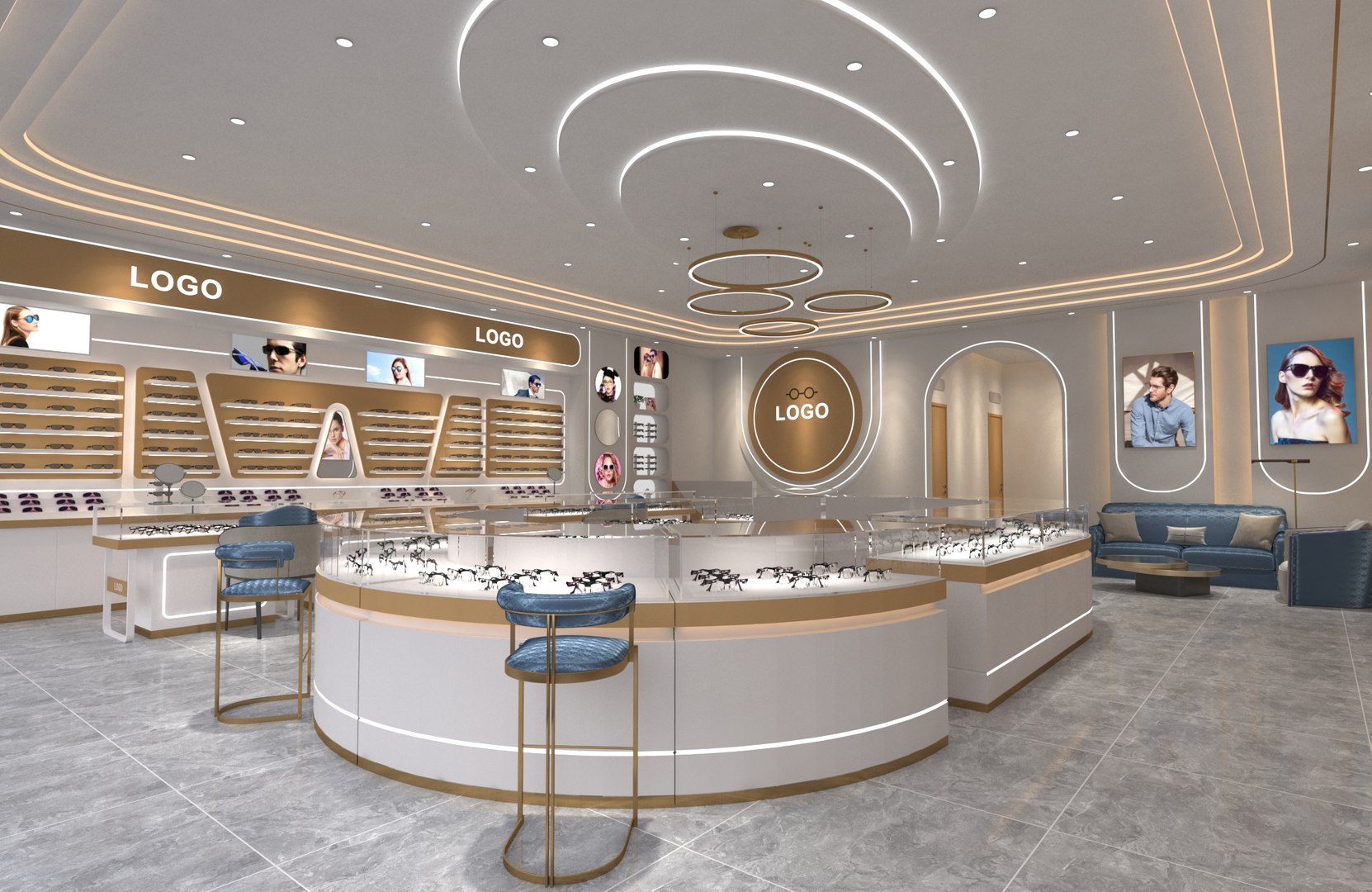 3D Optical Shop 03 - TurboSquid 2255363