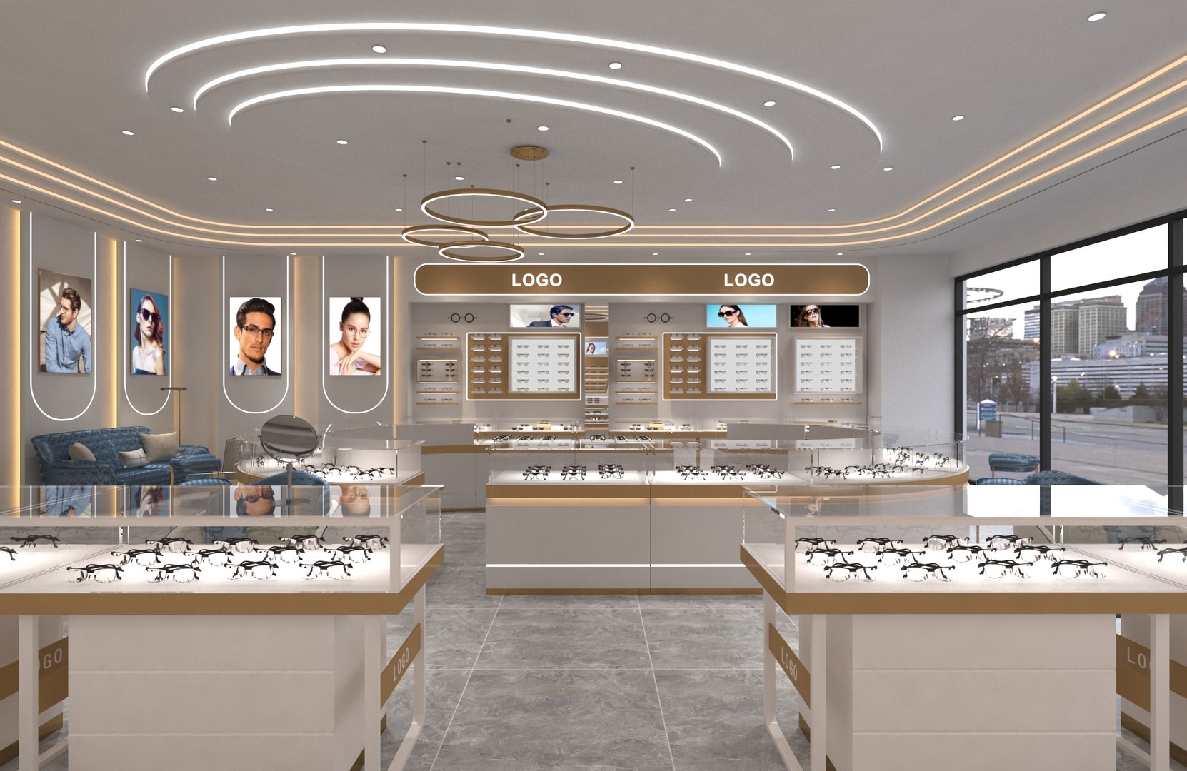 3D Optical Shop 03 - TurboSquid 2255363